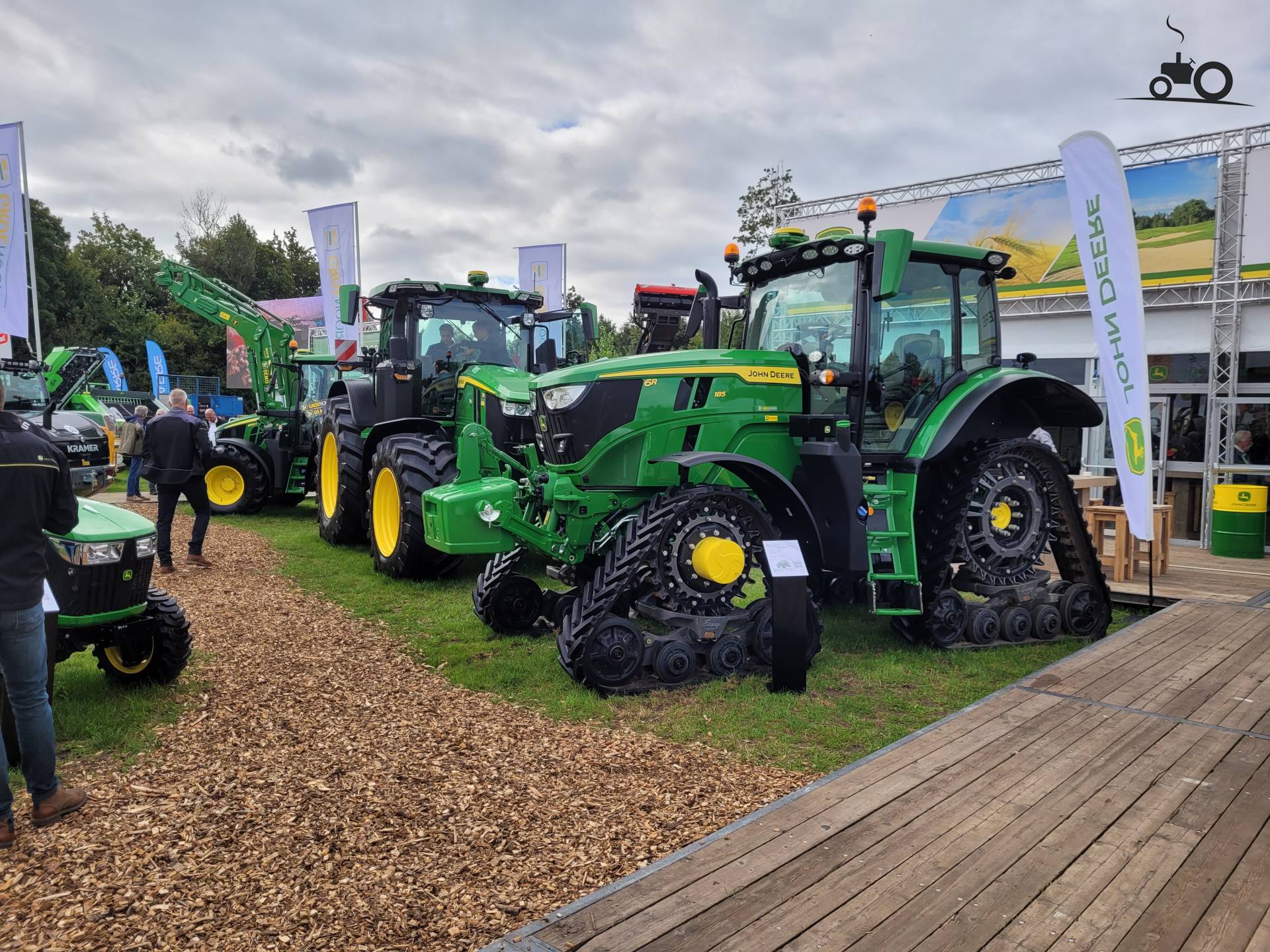 Foto John Deere 6R 185 van GroeNoord bv, Kraakman BV