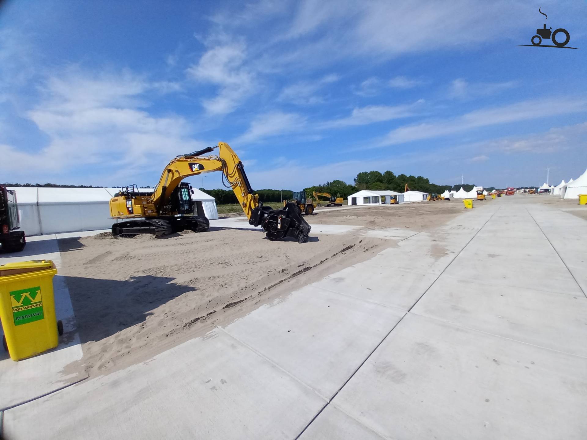 Foto Cat 336F (graafmachine) van Pon