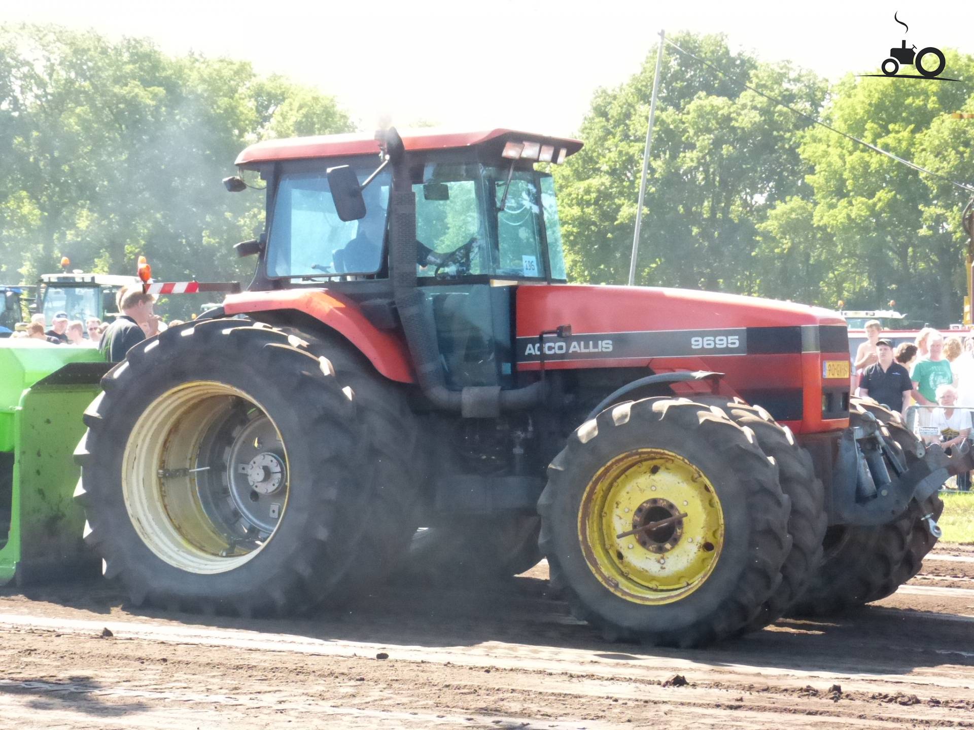 Foto Agco Allis 9695 #852196