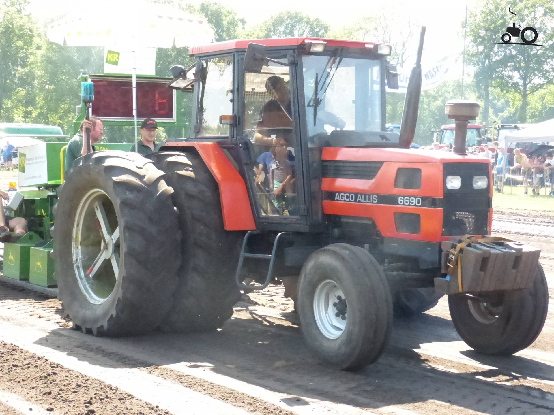 Foto Agco Allis 6690 #852369