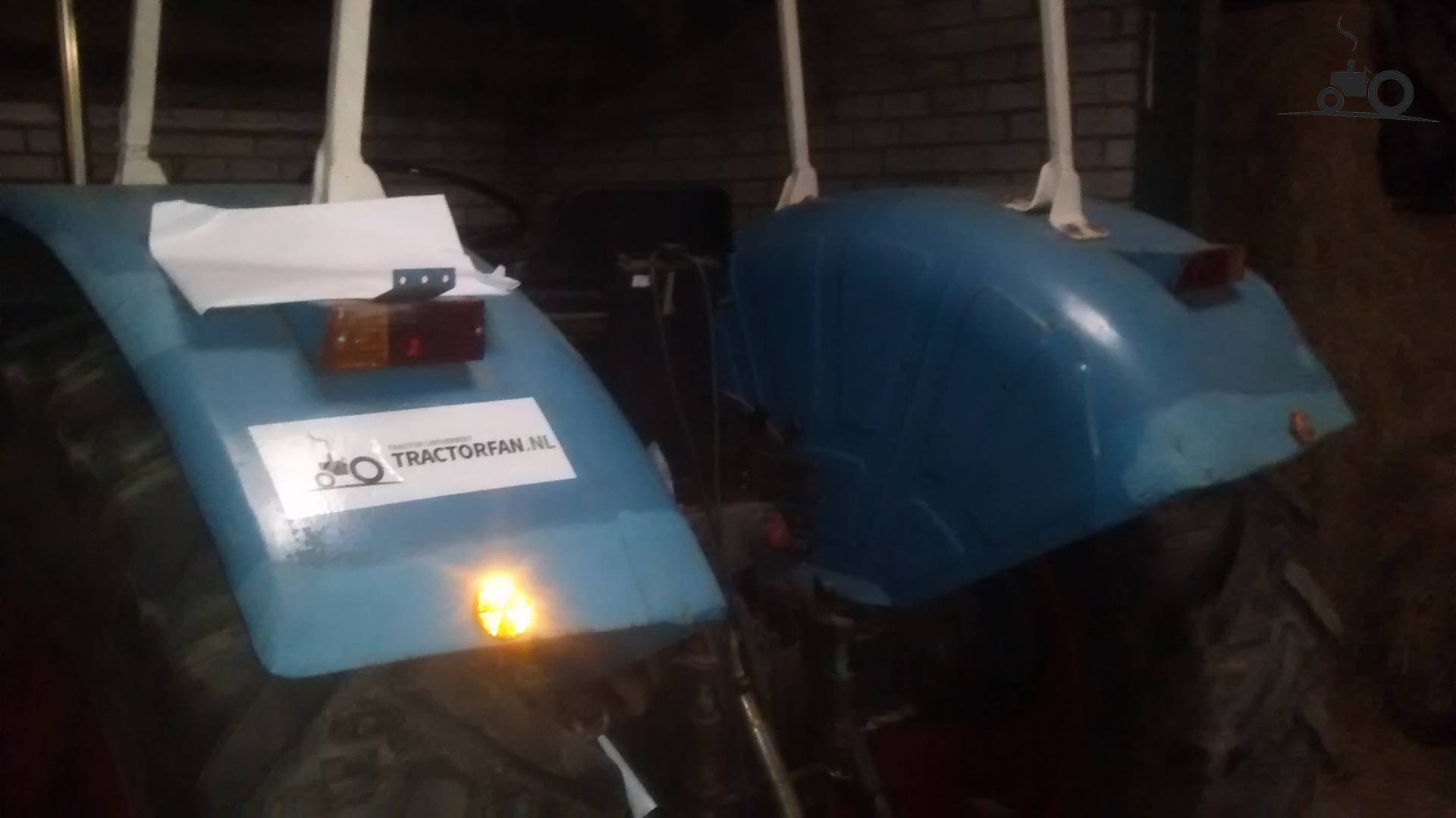 Onbekend Stickers Tractorfan