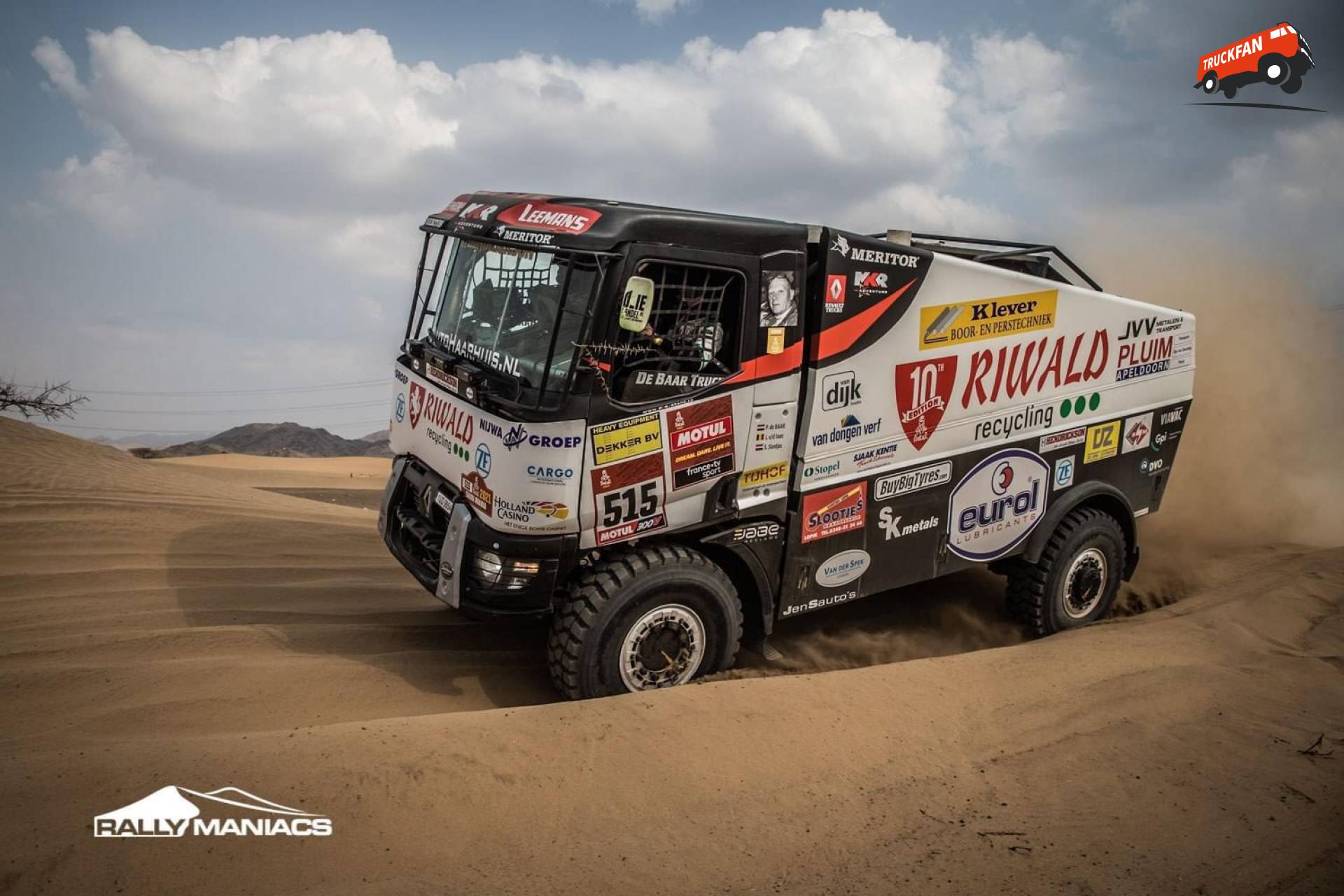 Foto Renault K-serie van Riwald Recycling, De Baar Trucks