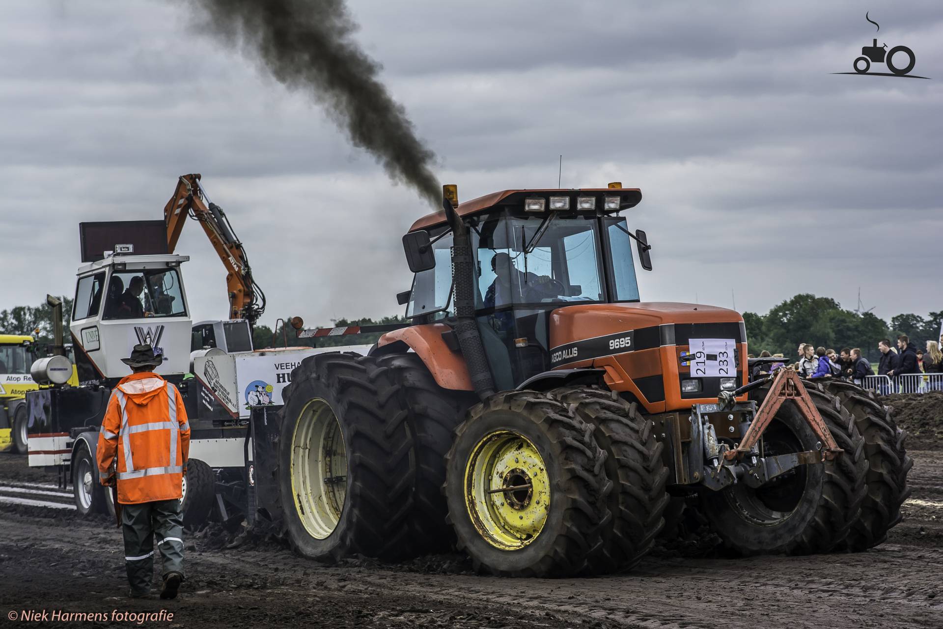 Foto Agco Allis 9695 #852994