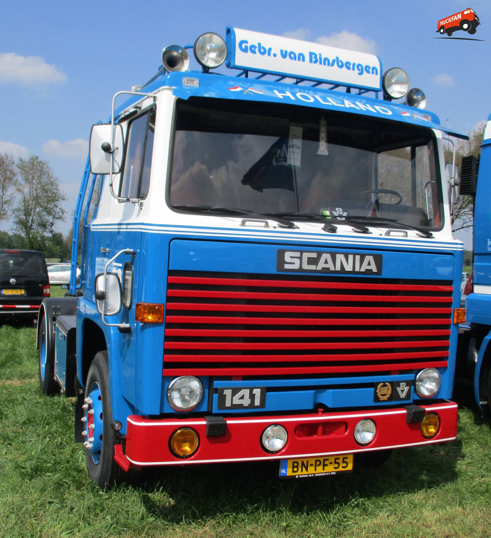 Foto Scania 141 van Firma Transportbedrijf Gebr.van Binsbergen