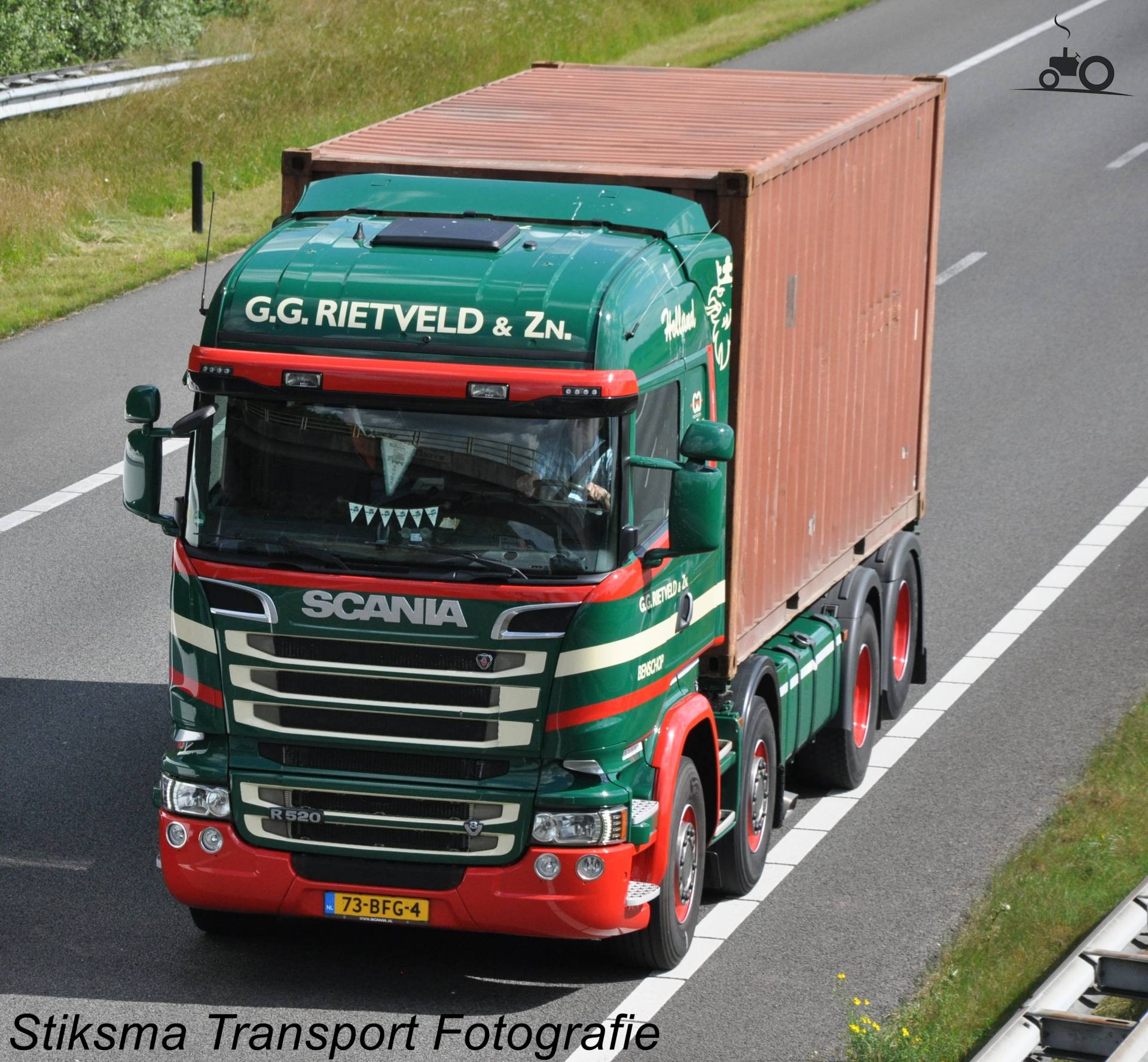 Foto Scania R520 van G.G. Rietveld en Zonen B.V.