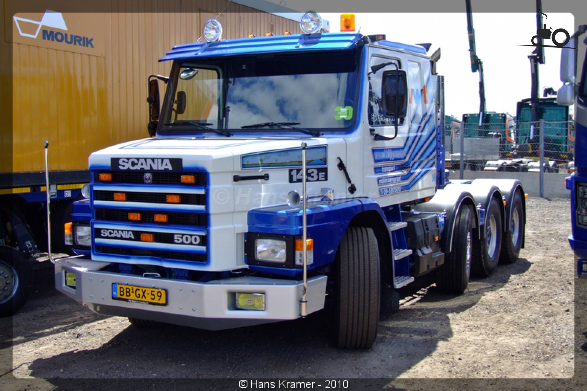 Foto Scania T143 van Fa. Van Wijgerden Transport