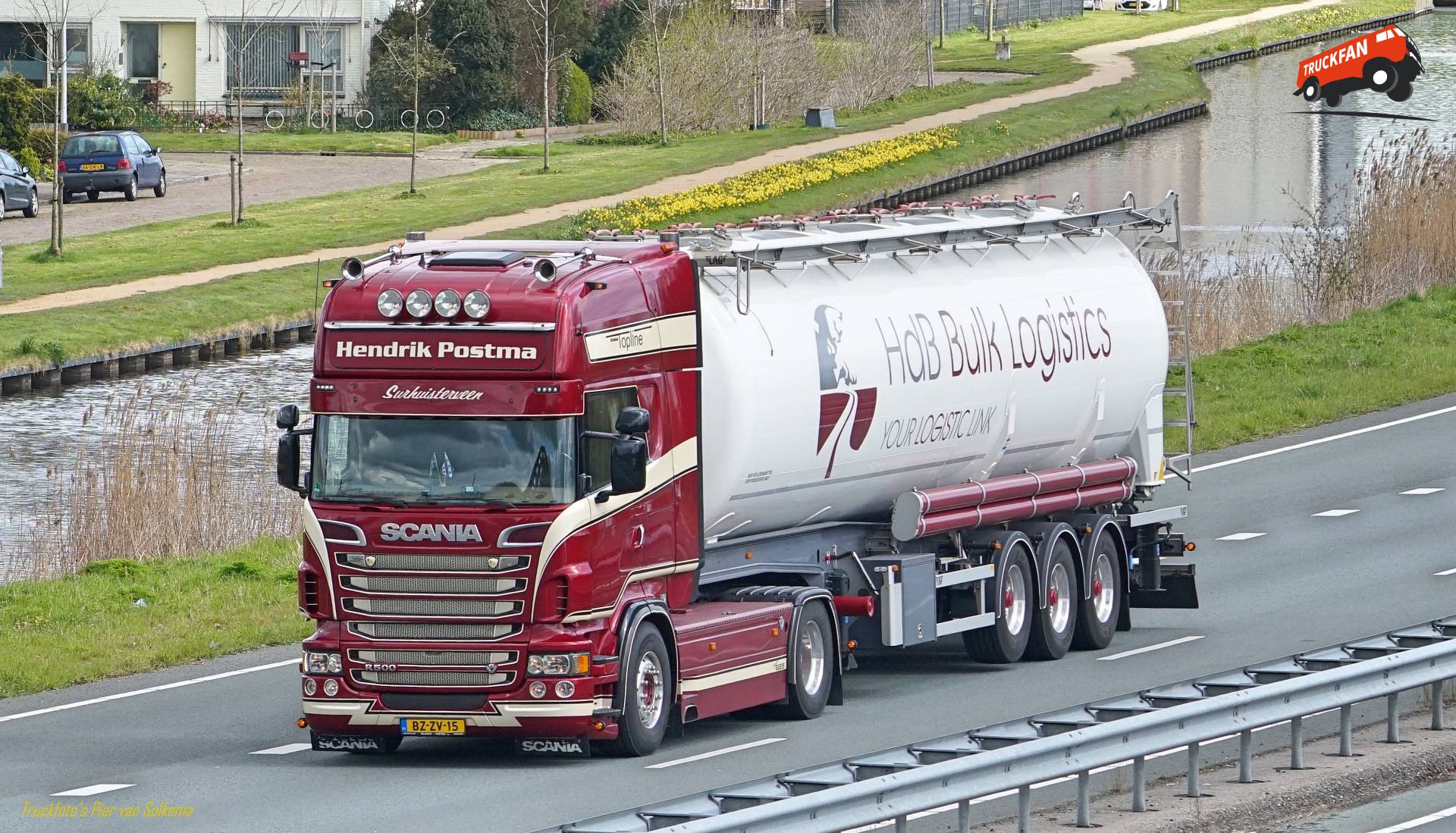 Foto Scania R500 van Hendrik Postma Transport