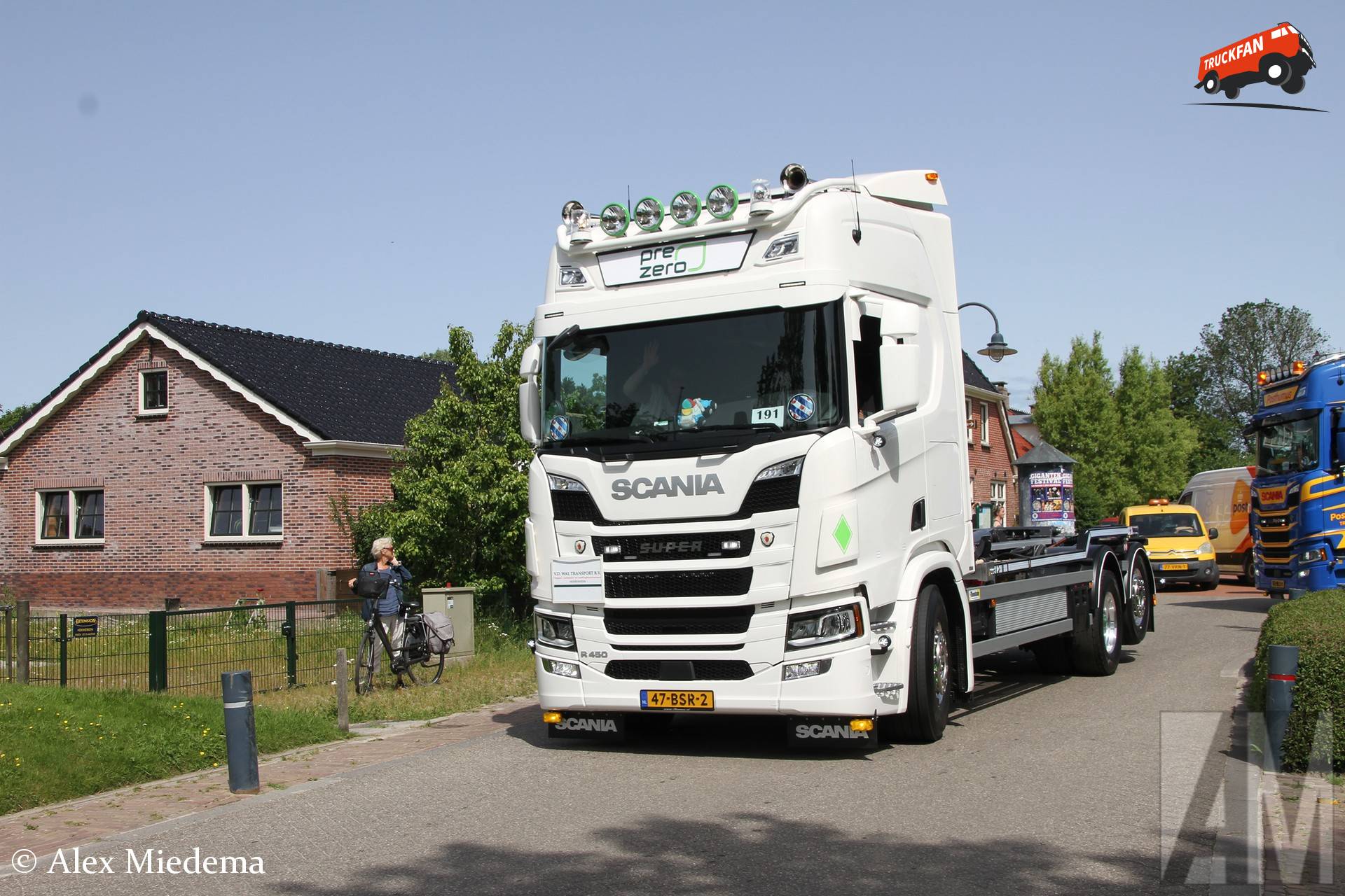 Foto Scania R450 (new) van Van der Wal Transport B.V., PreZero (vh oa ...
