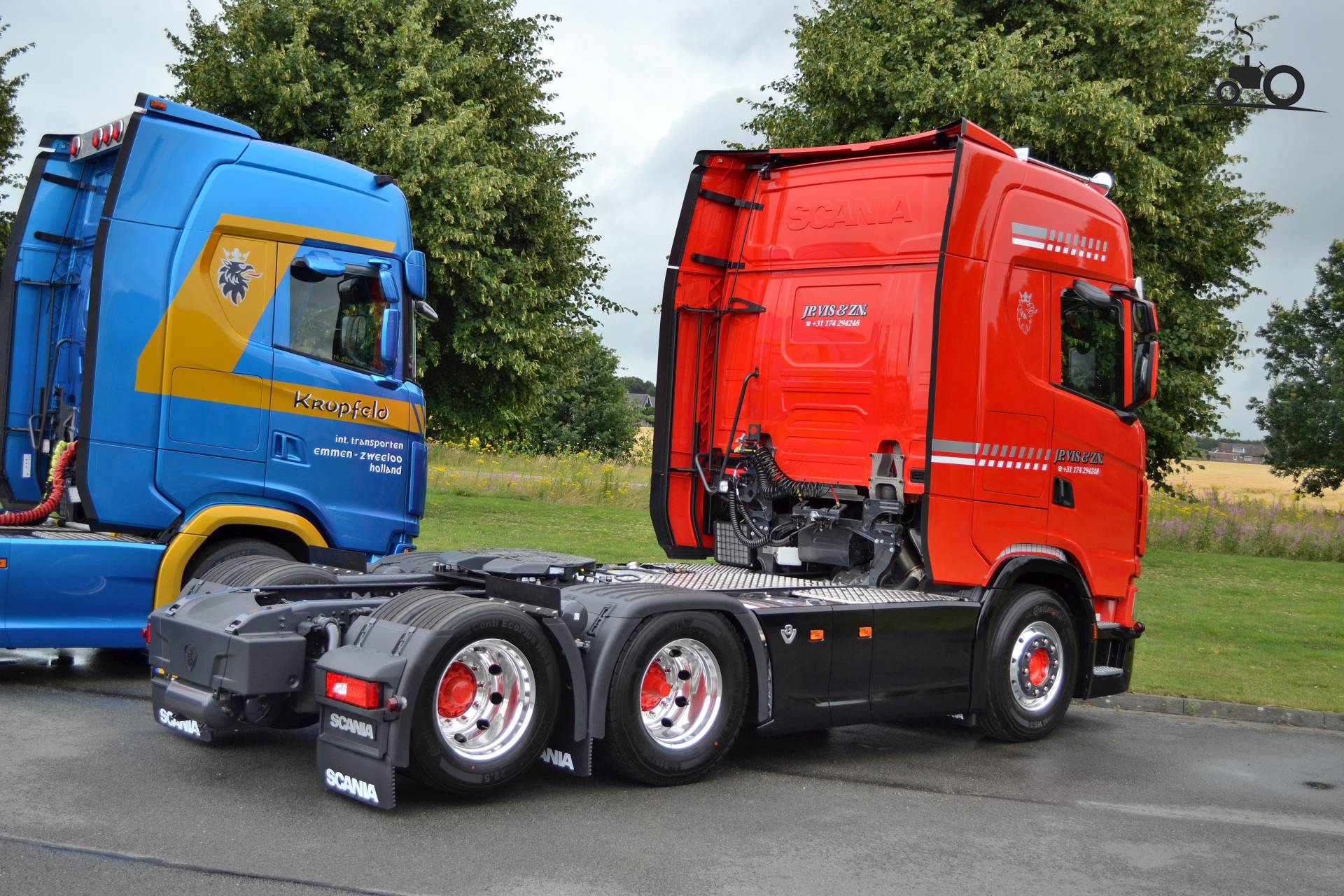 Foto Scania 530S van Internationaal Transport J.P. Vis & Zn. B.V.