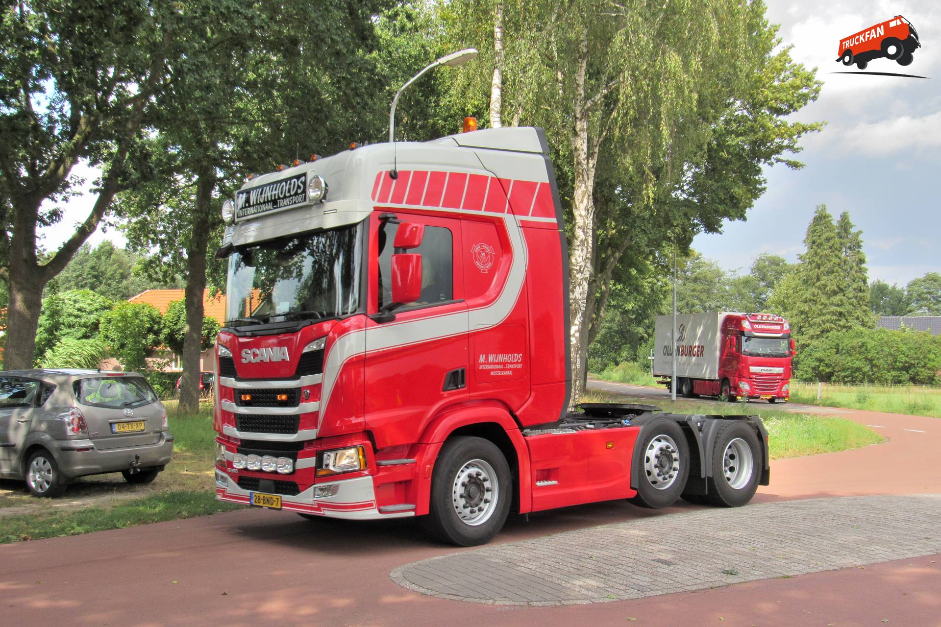 Foto Scania R500 van J. Wijnholds Internationaal Transport
