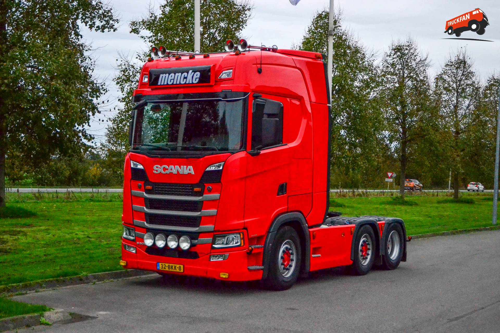 Foto Scania S500 van Mencke Landbouw BV