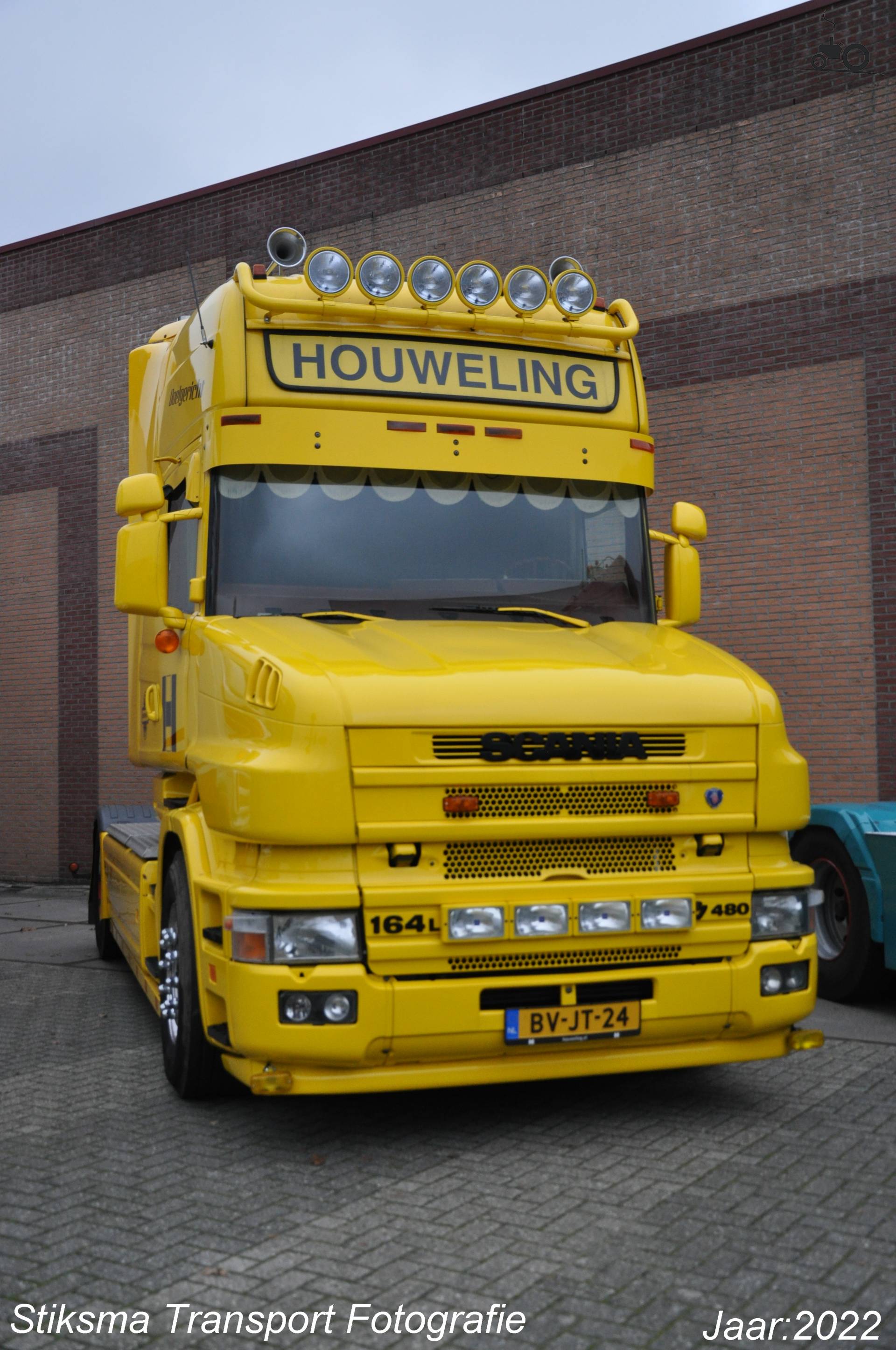 Foto Scania 164 van Houweling Transport B.V.