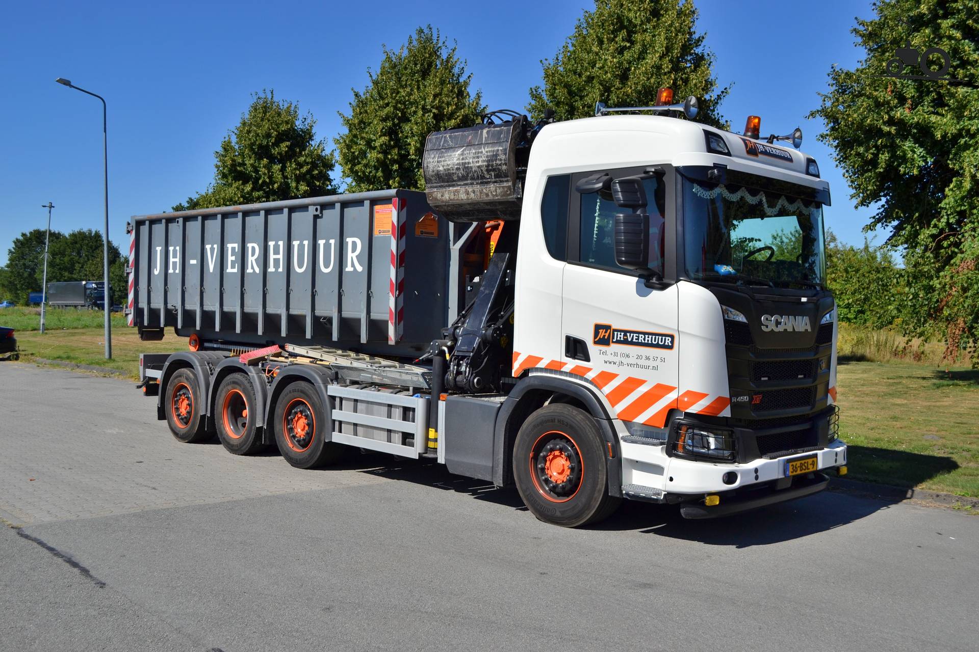 Foto Scania R450 XT van JH-Verhuur