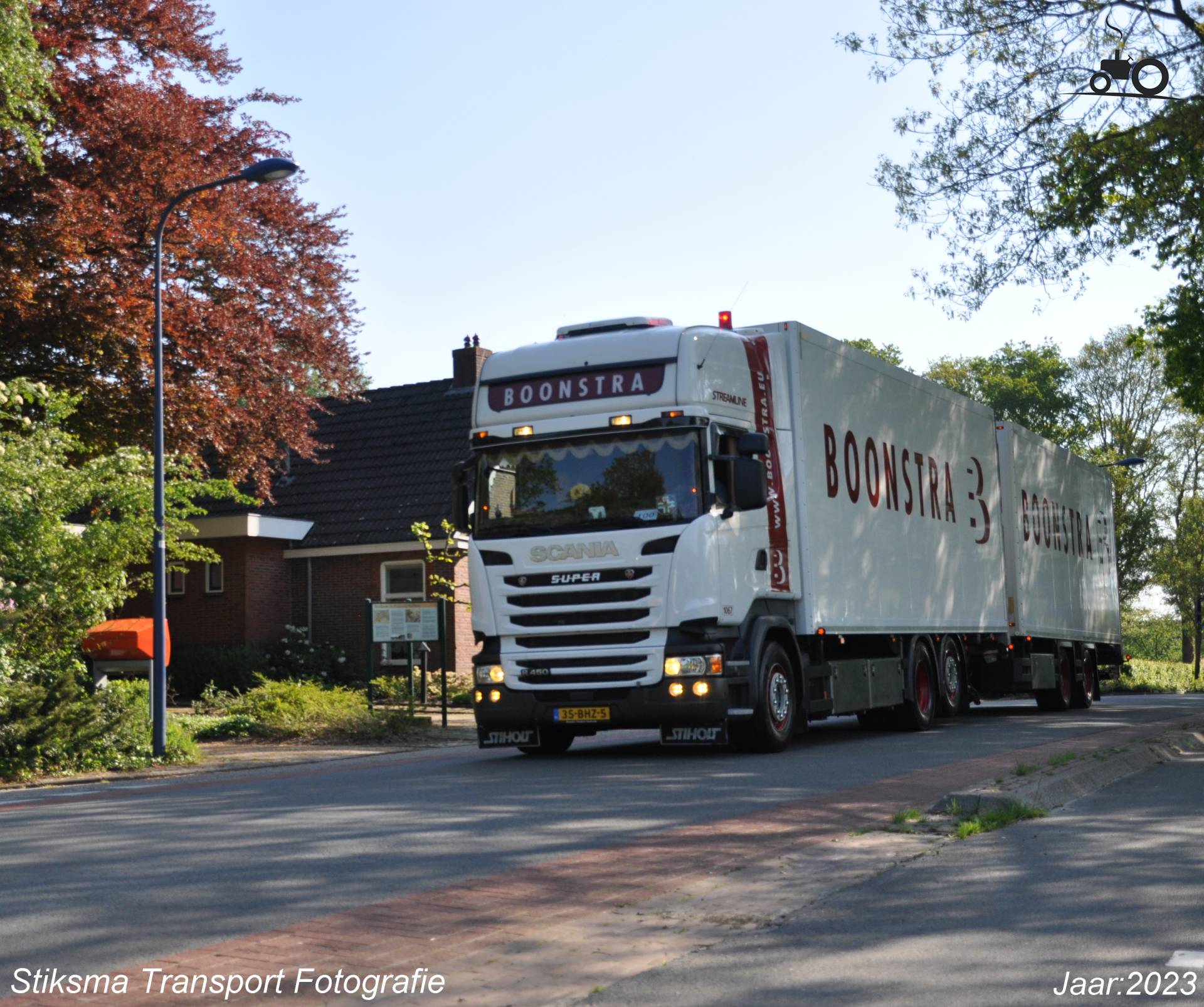 Foto Scania R450 van Boonstra Transport B.V.