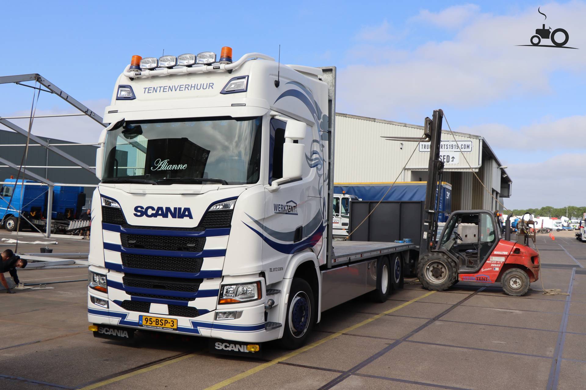 Foto Scania R450 (new) van werktent.nl