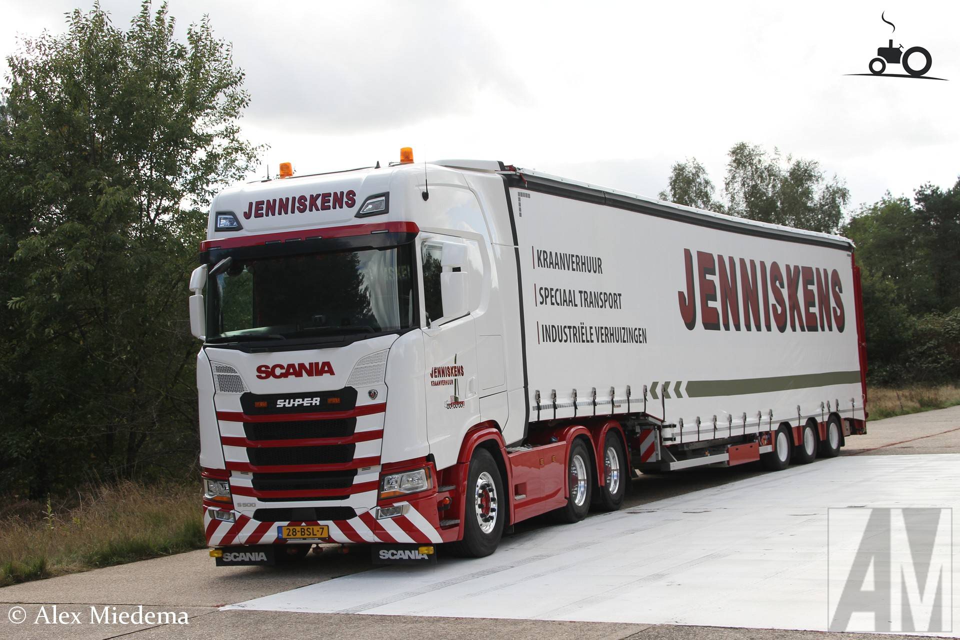 Foto Scania S500 van Jenniskens kraanverhuur