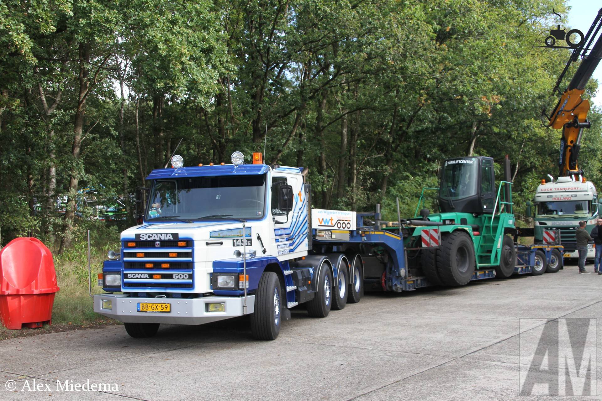 Foto Scania T143 van Fa. Van Wijgerden Transport