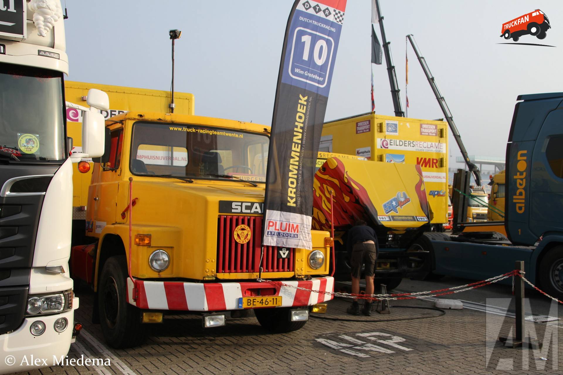 Foto Scania L140 van Truck Racing Team Twente
