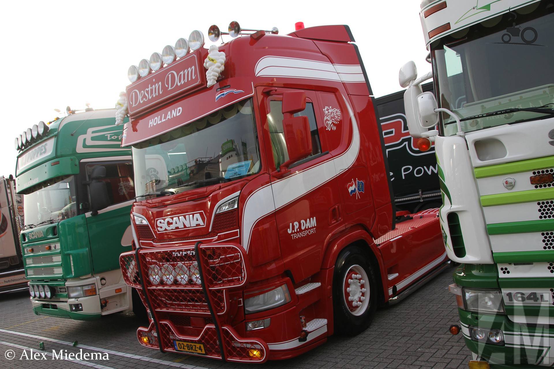 Foto Scania R520 (new) van J.P. Dam Veetransport