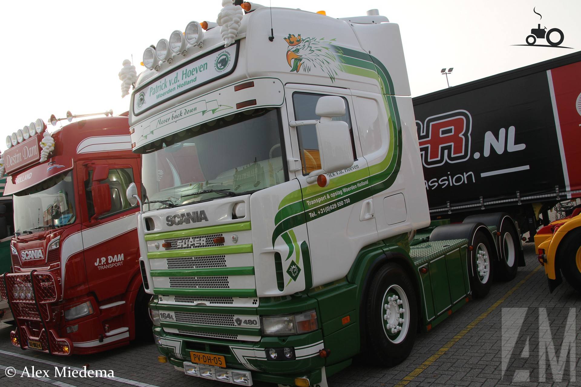 Foto Scania 164 van Exp. & Transp. Patrick van den Hoeven B.V.