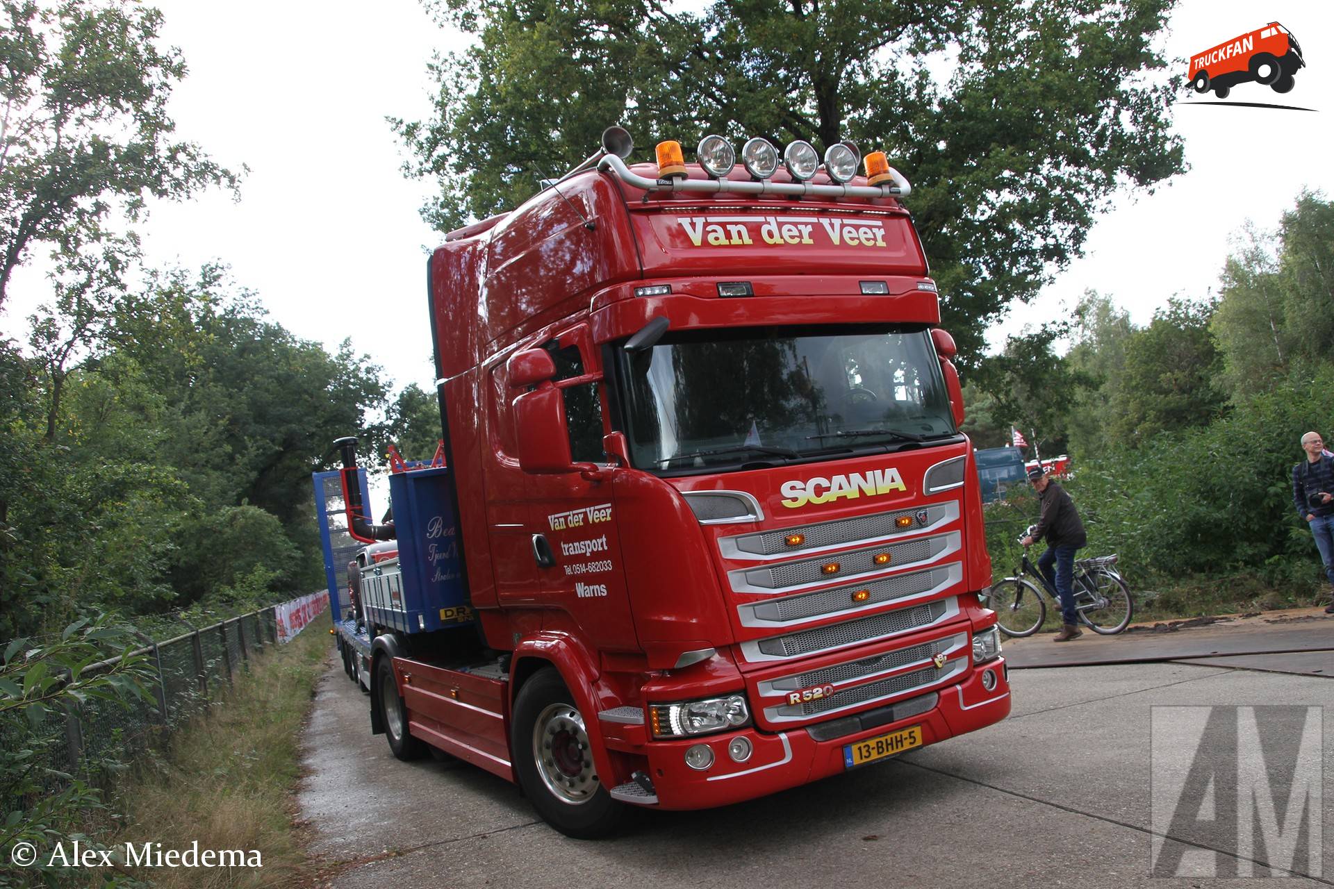 Foto Scania R520 van Sandstra Transport B.V., Van der Veer Mesthandel BV