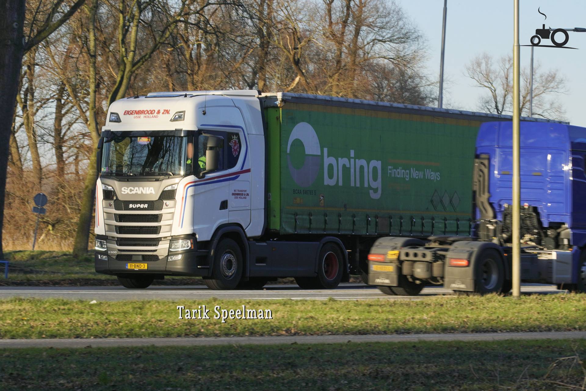 Foto Scania S500 van A. Eigenbrood & Zoon, Bring Frigoscandia B.V.