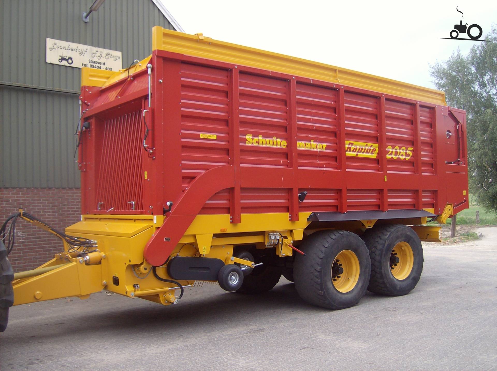 Foto Schuitemaker Rapide 2085 van Loon- en Grondverzetbedrijf Stege
