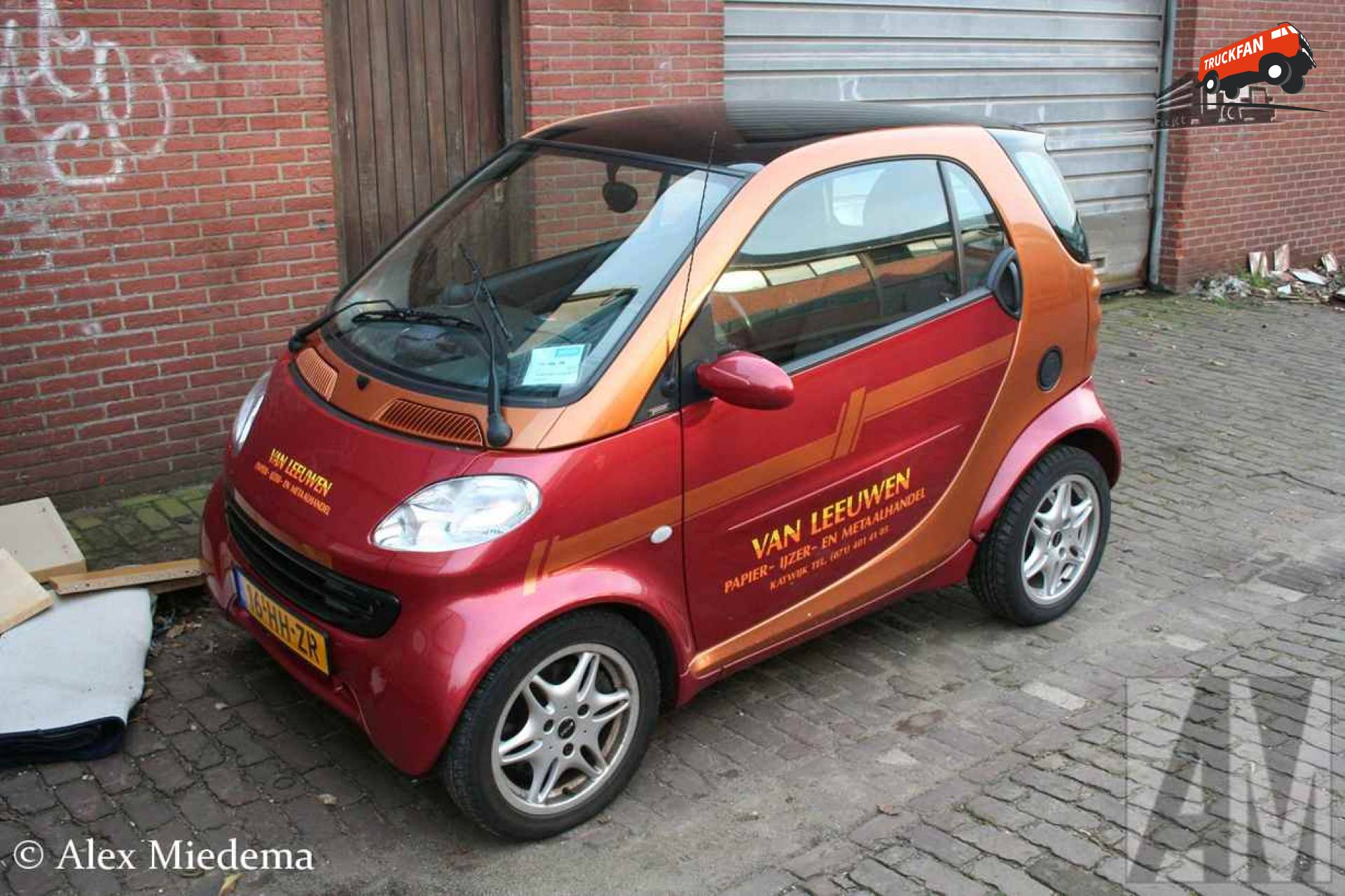 Foto Smart ForTwo van Van Leeuwen Katwijk (VLK groep)