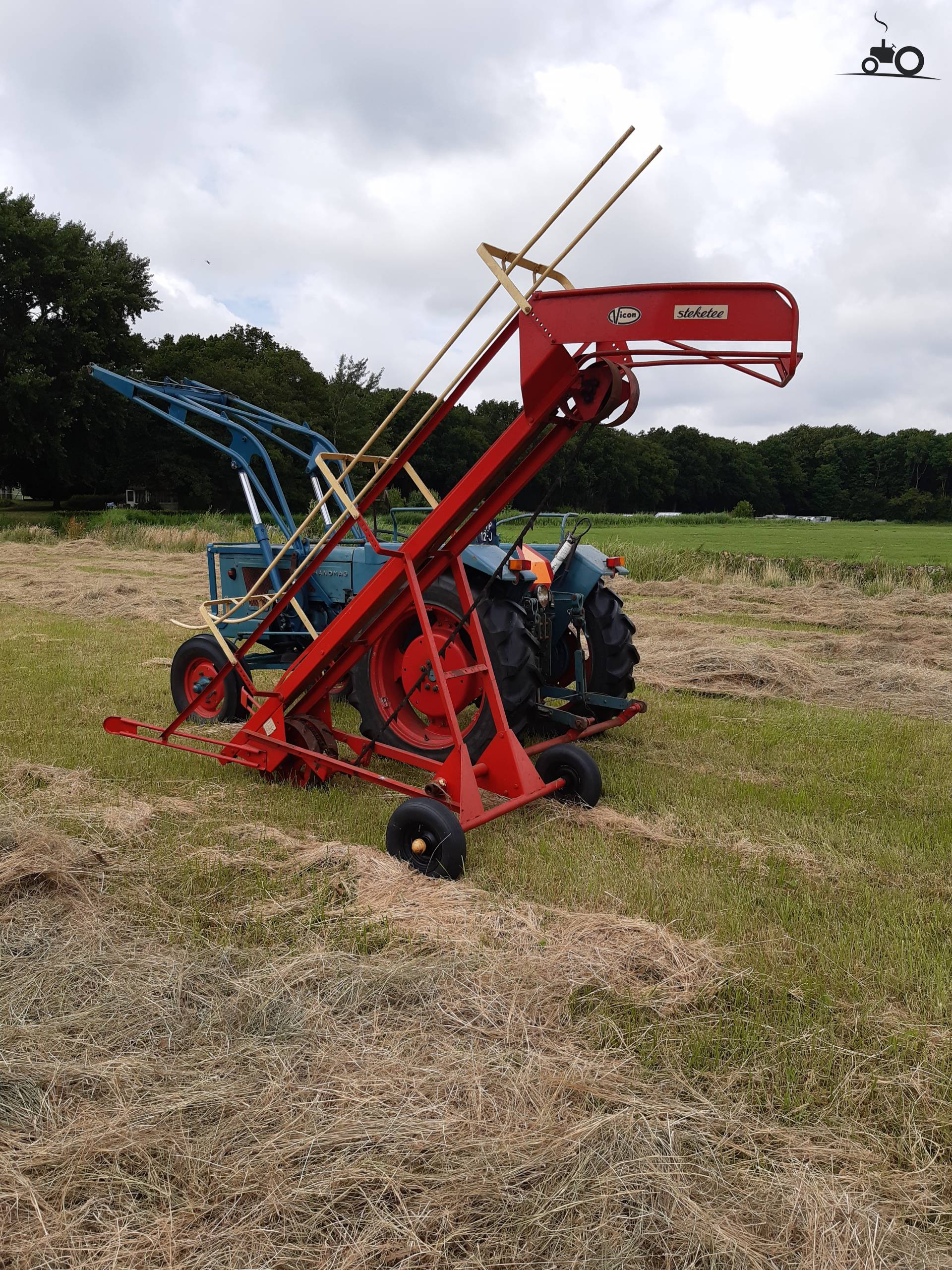 Steketee Balenlader - Gezocht Vicon Steketee balen lader