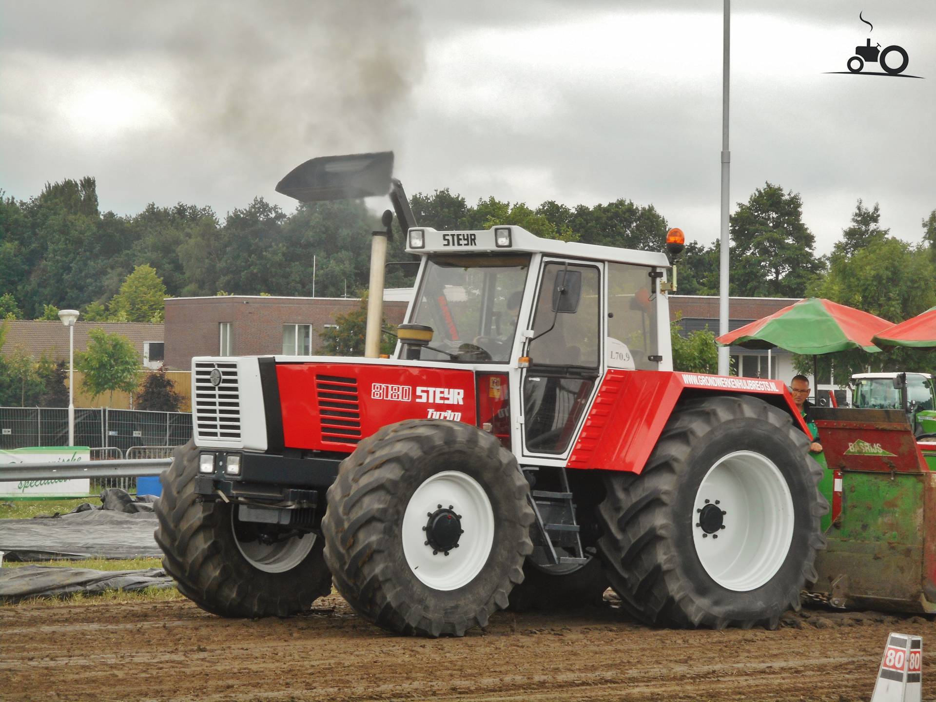 Foto Steyr 8180 #1173282