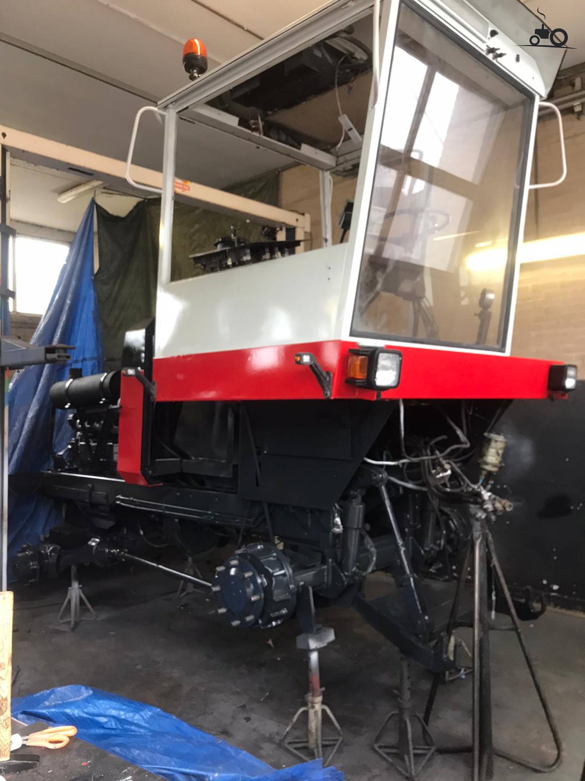 steyr 8300 net klaar met spuiten