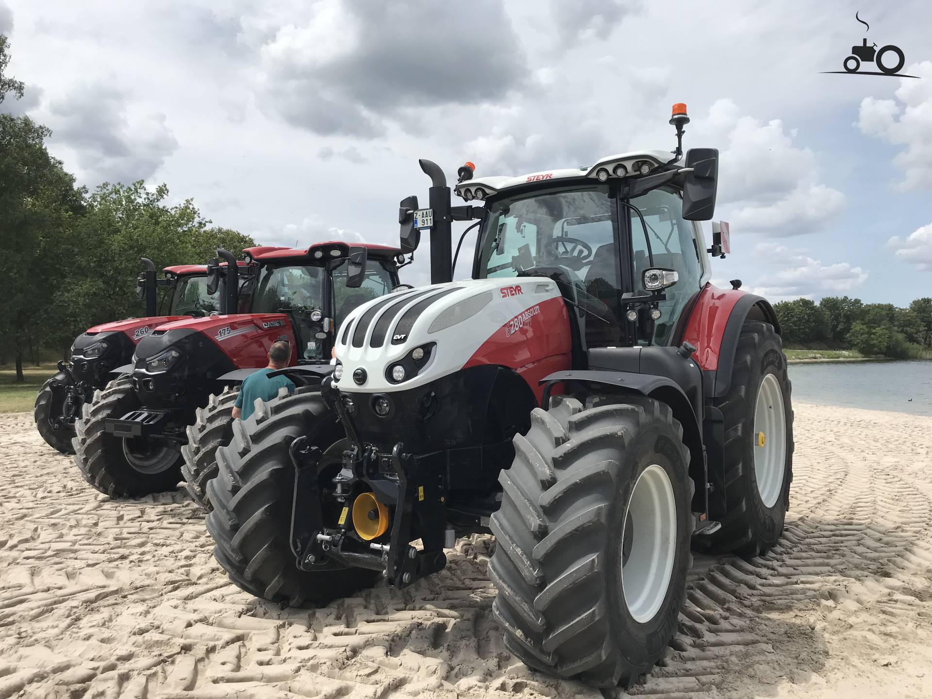Case IH & Steyr ride en drive
