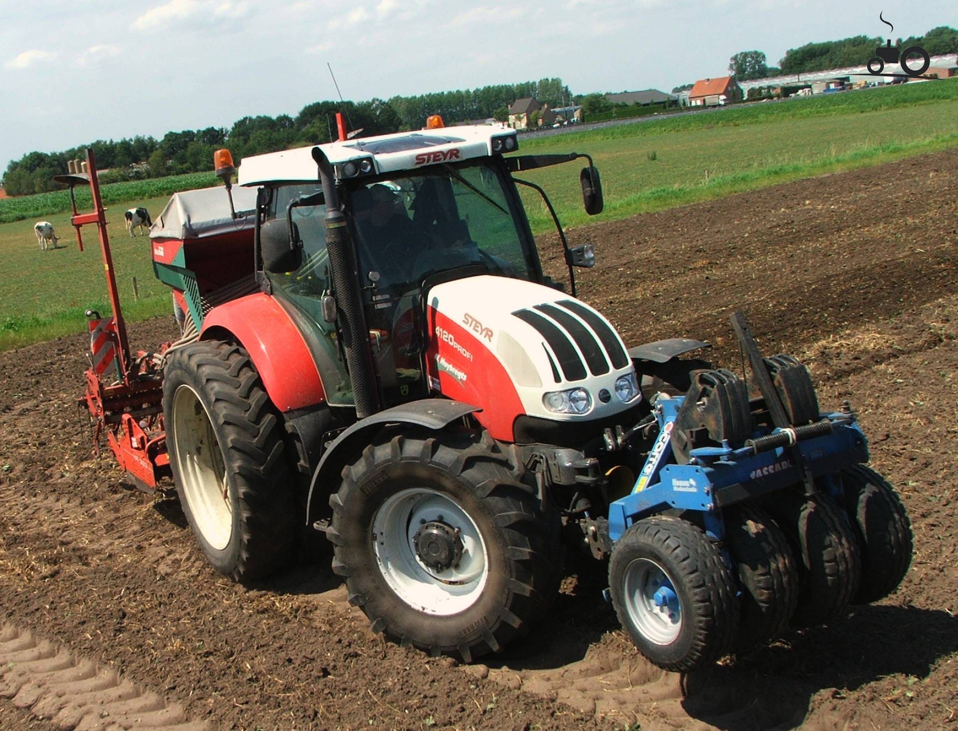 Steyr Profi 4120 - United Kingdom - Tractor picture #378814