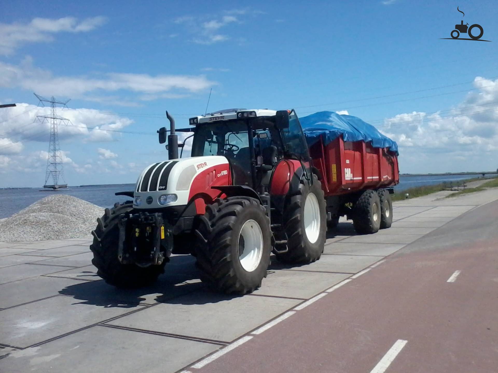 Foto Steyr CVT 6180 #691695