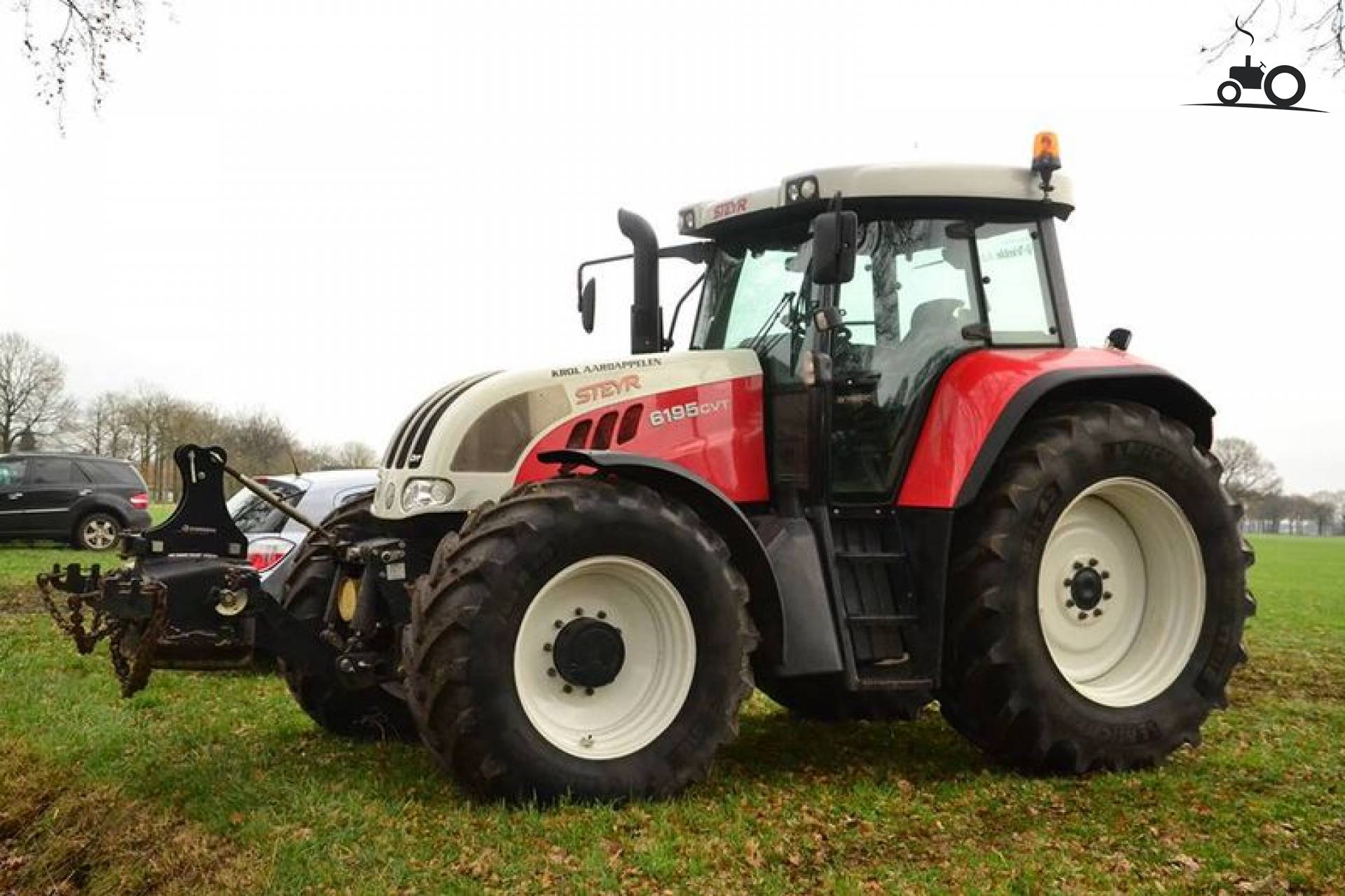 Foto Steyr CVT 6195 van Krol Aardappelen
