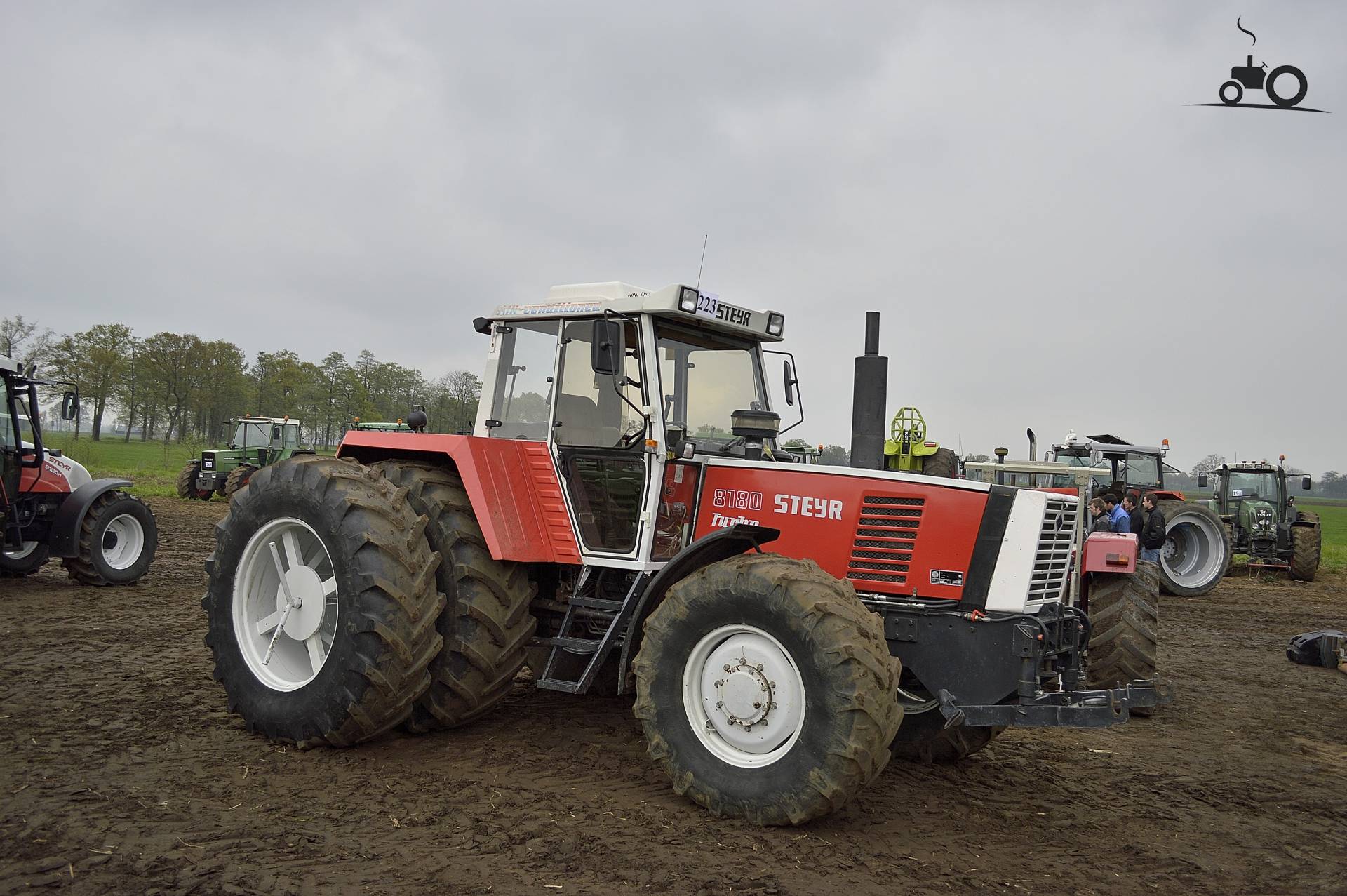 Foto Steyr 8180 #840880