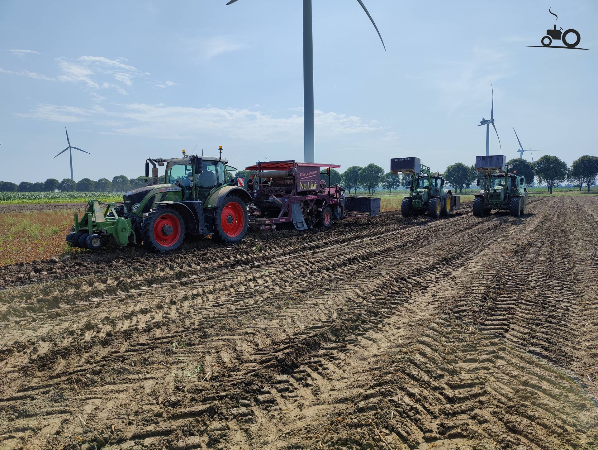 Fendt 720 met de Roze Rooier