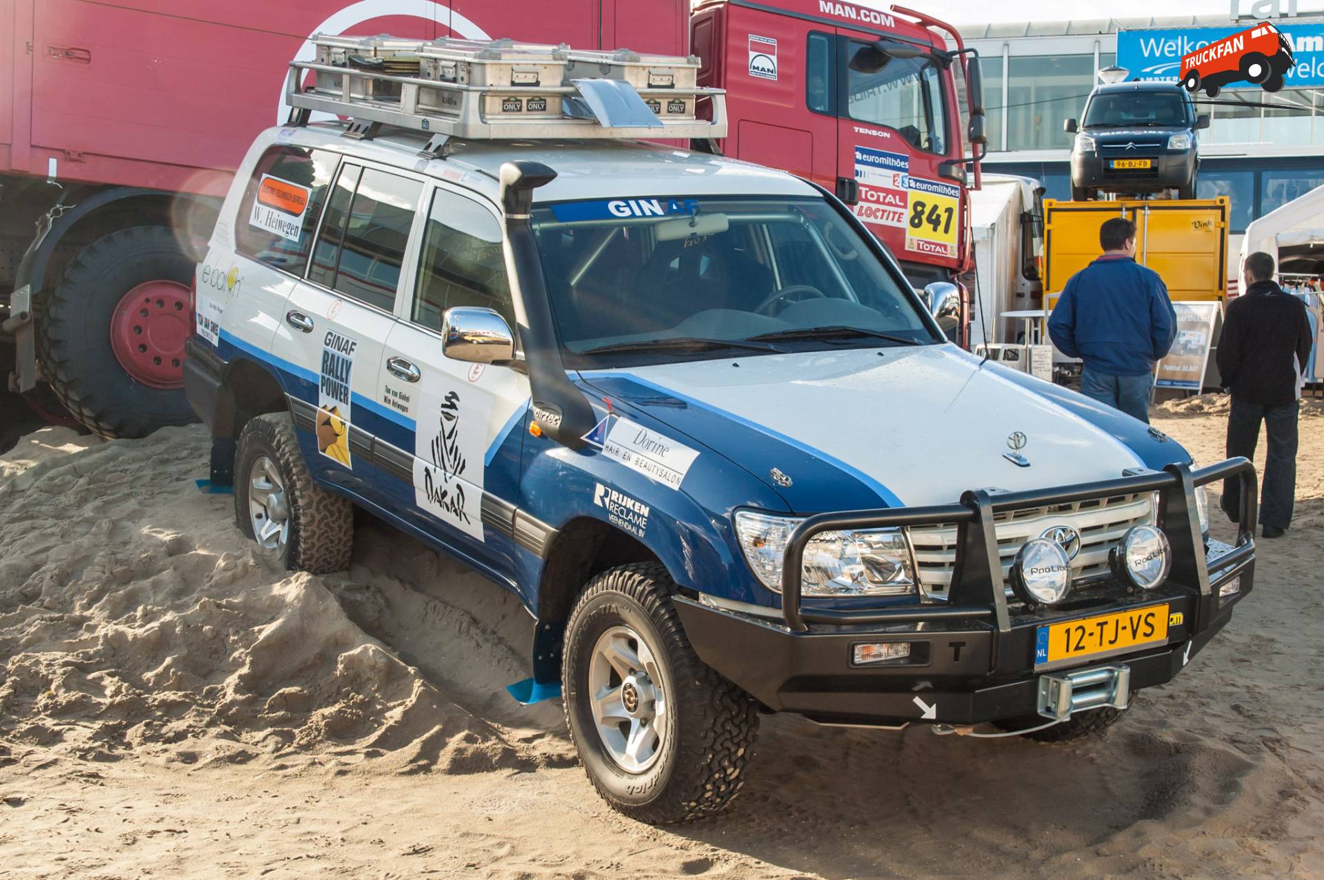 Foto Toyota Landcruiser van Ginaf Rally Power / Ginaf Rally Service