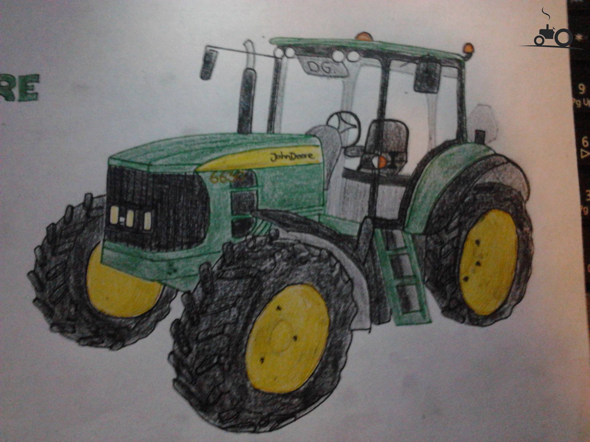 Tractors Tekening