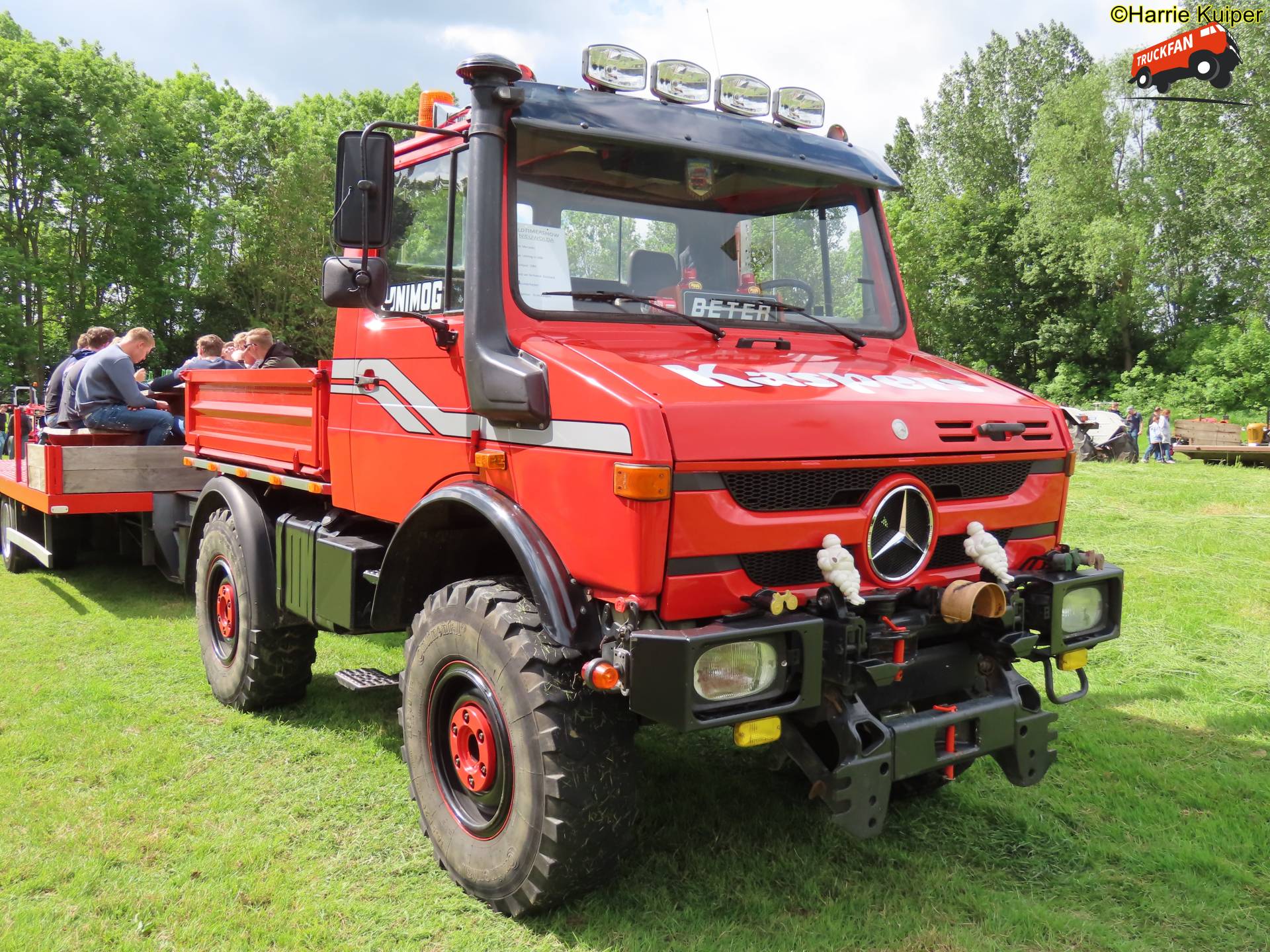 Foto Unimog U1000 van Transportbedrijf Kaspers
