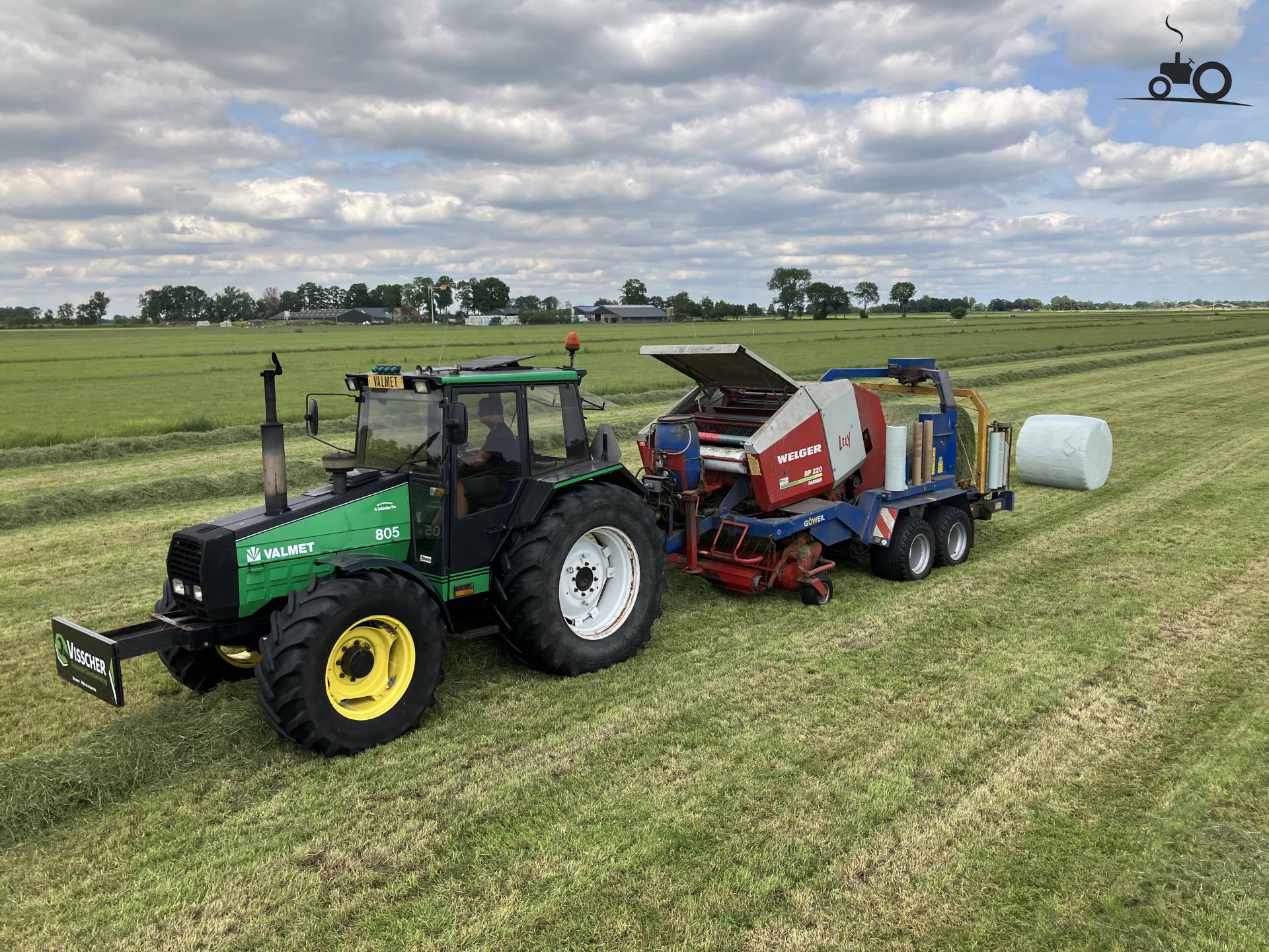 Foto Valmet 805 van Zuideindiger Stee