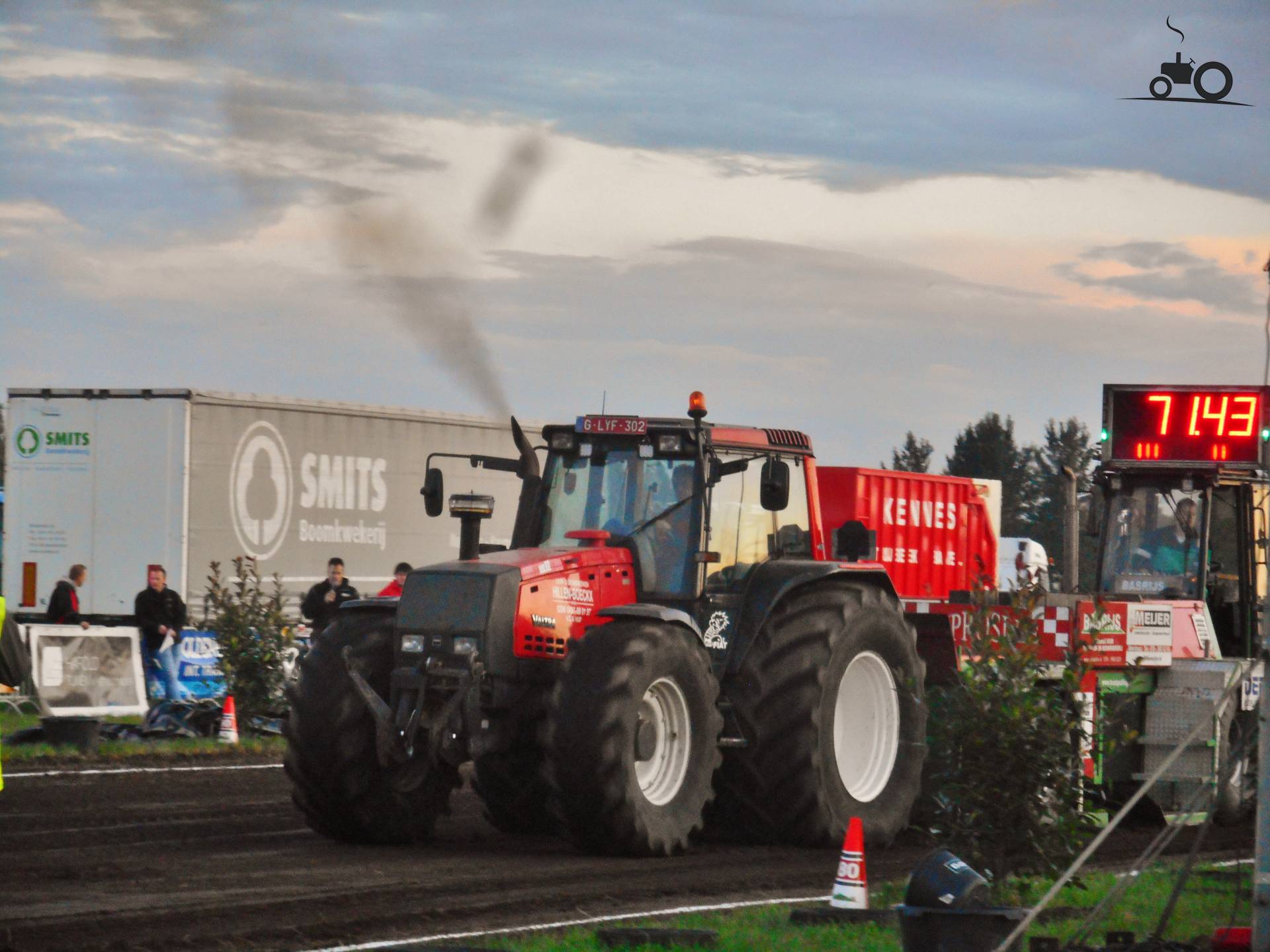 Foto Valtra Valmet 8950 #1187584