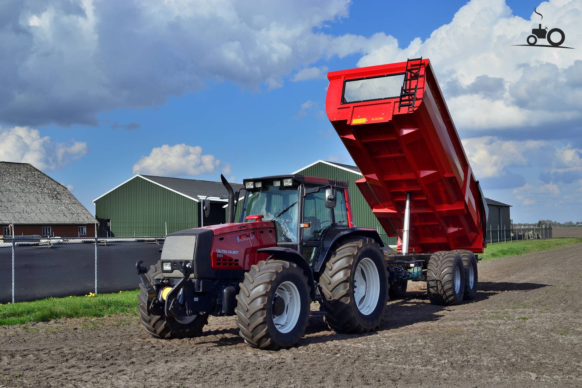 Foto Valtra Valmet 8950 #1469998