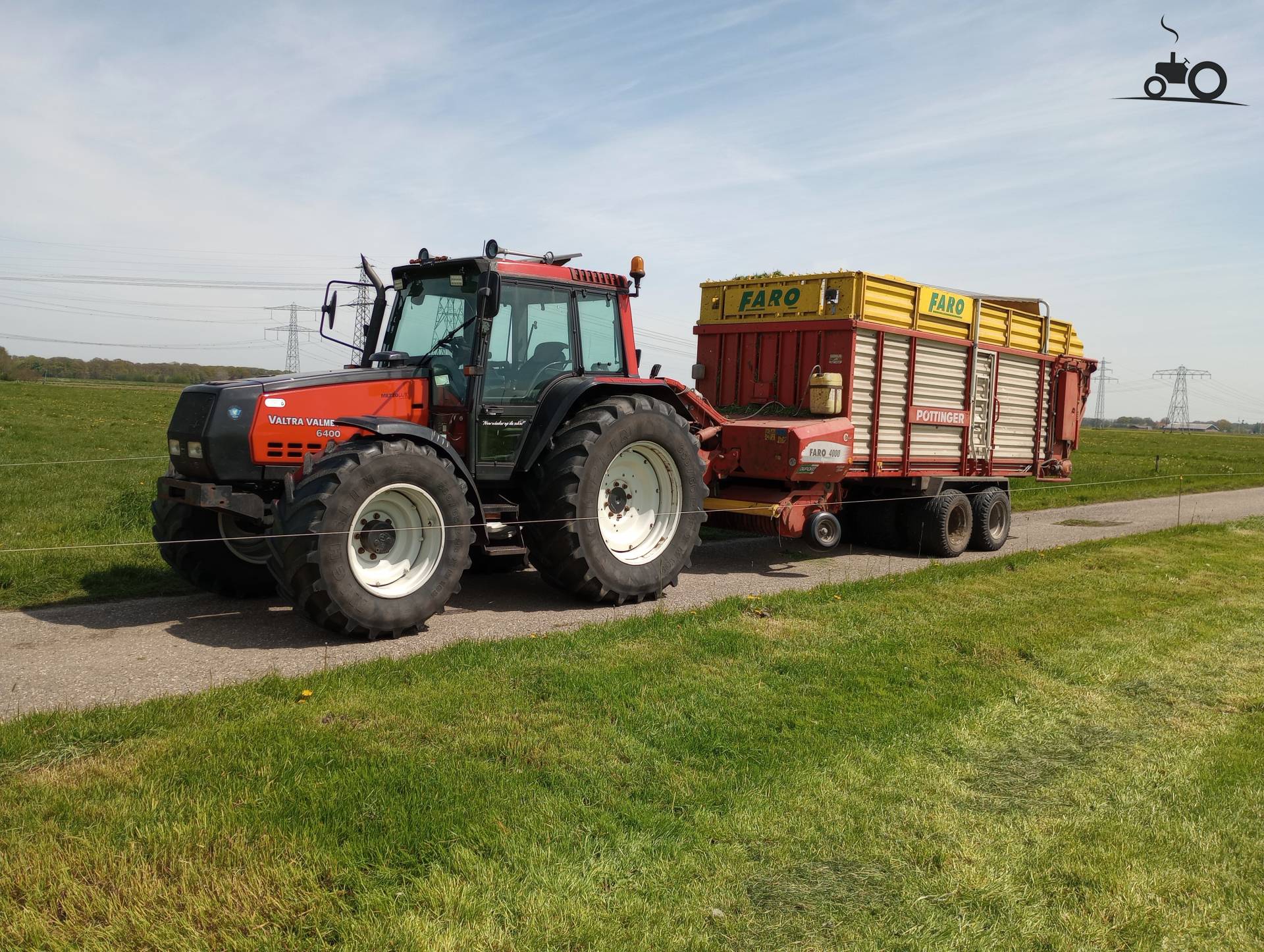 Foto Valtra Valmet 6400 #1517448