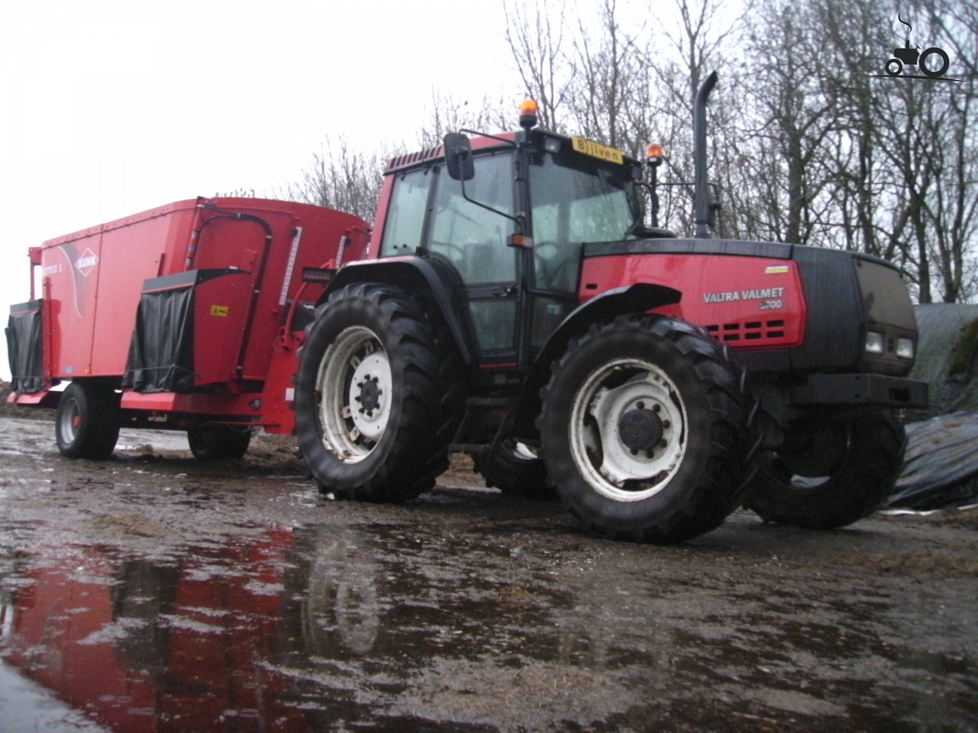 Foto Valtra Valmet 8000 #196358