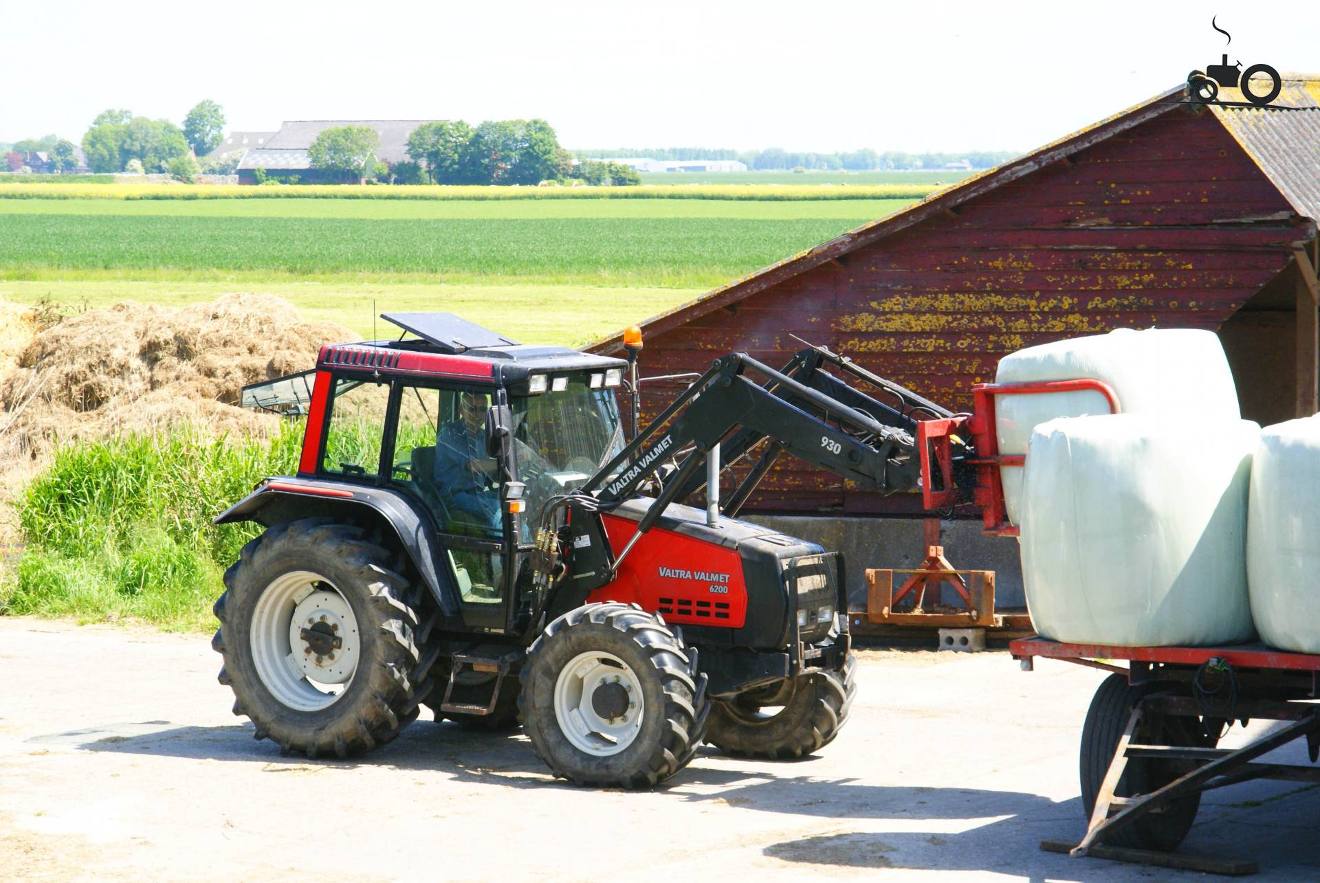 Foto Valtra Valmet 6200 #368948