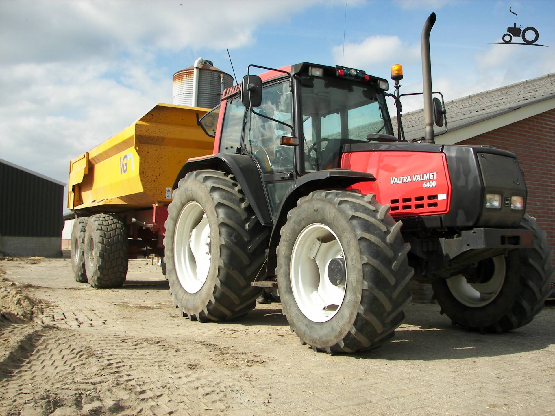 Foto Valtra Valmet 6400 #70390