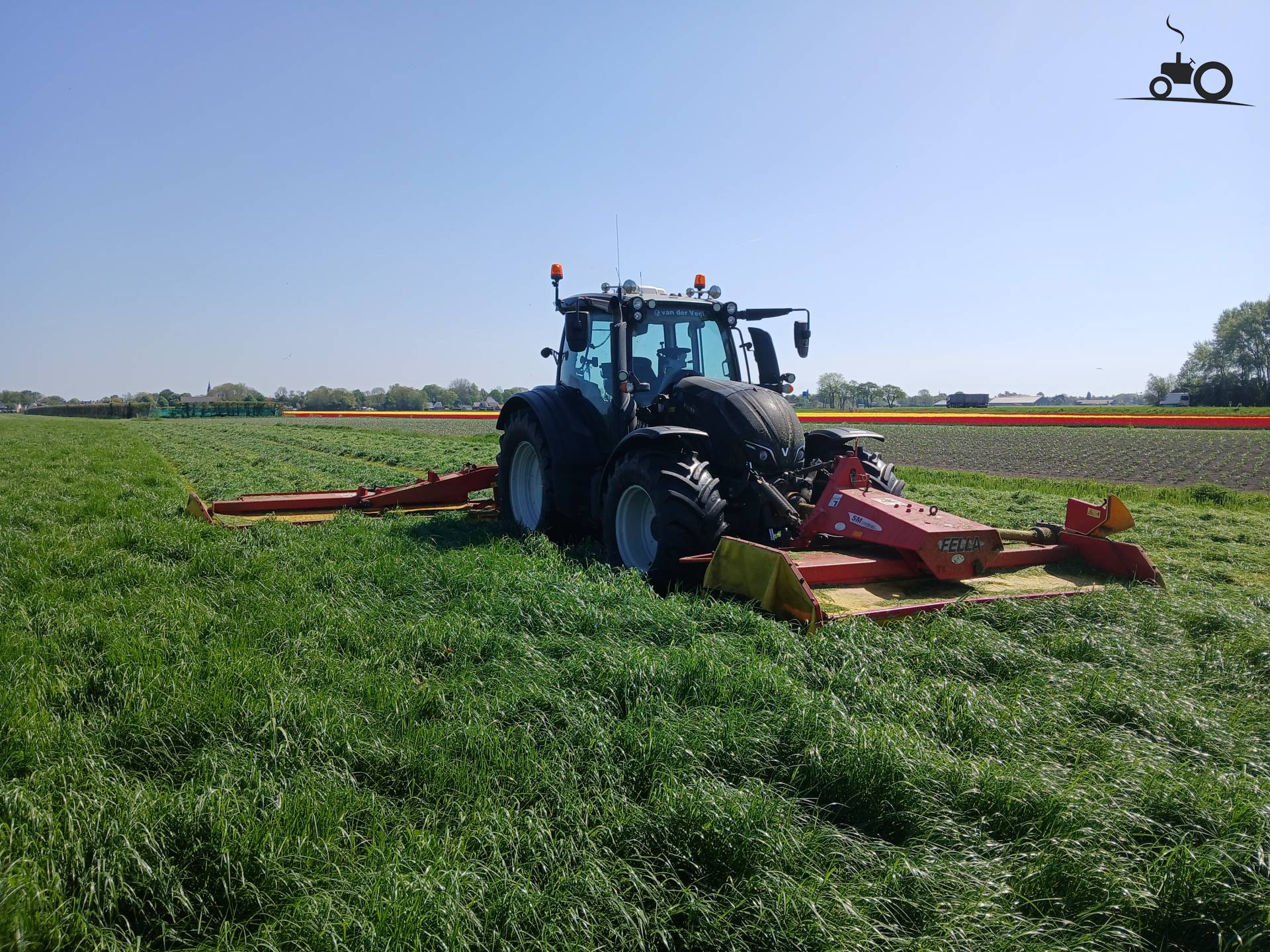 Foto Valtra N174 van C.J.P. Koenis