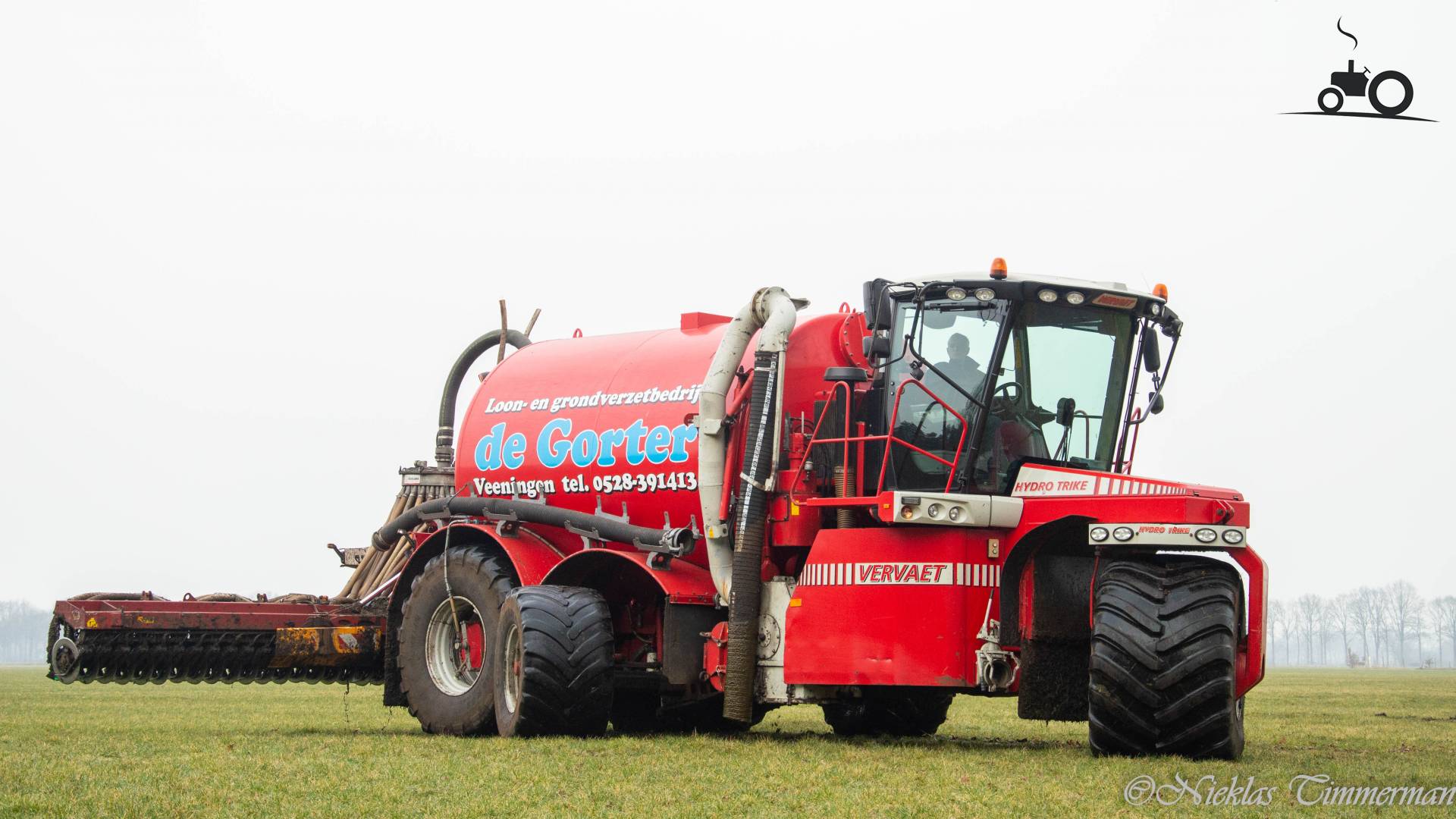Foto Vervaet Hydro Trike van Loonbedrijf T. De Gorter