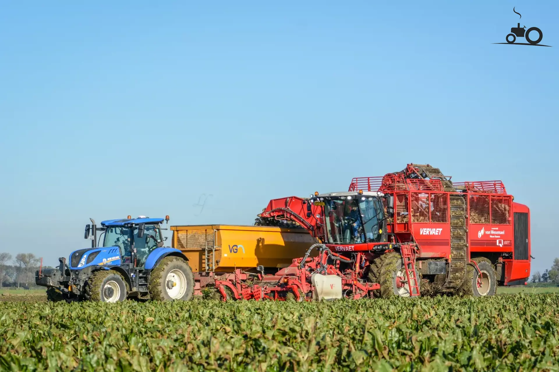 Foto Vervaet Bietenrooier van P. van Wesemael